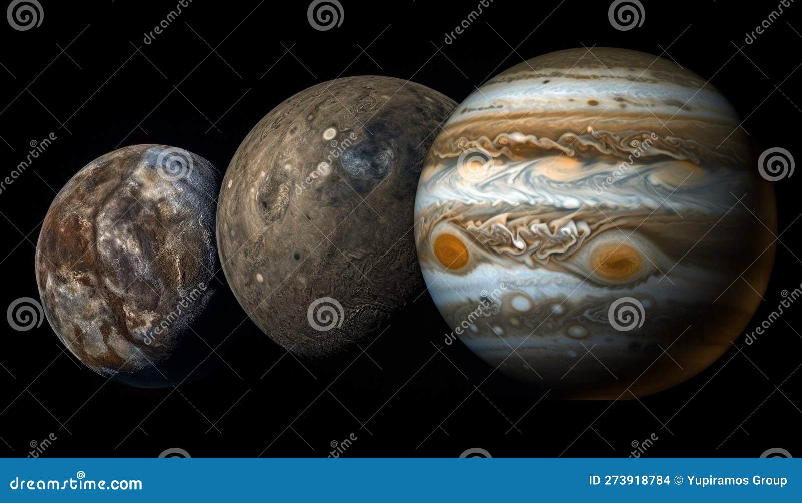 Galaxy Sphere Levitates in Space Dark Abyss Generated by AI Stock ...