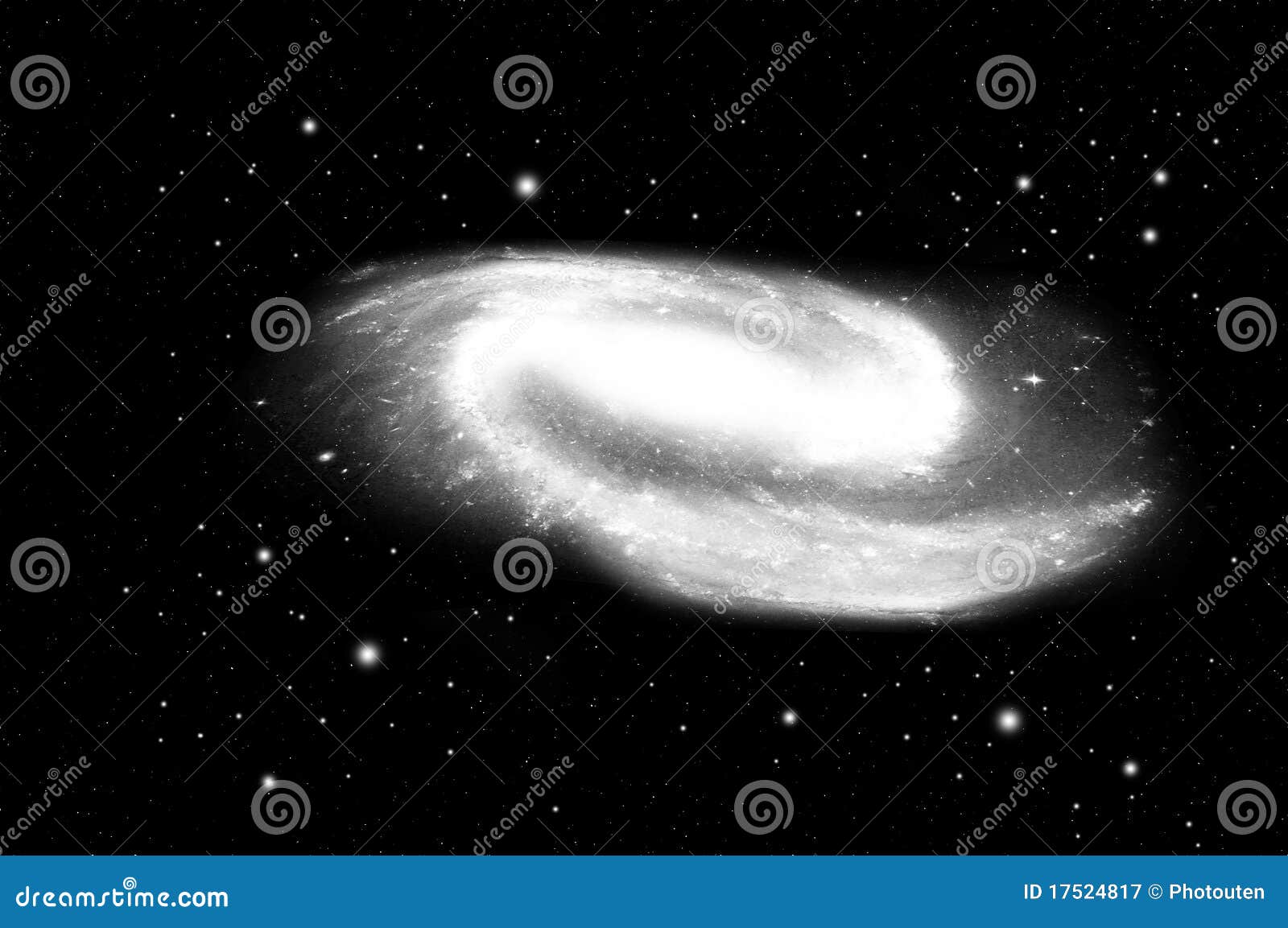Galaxy starry background stock illustration. Illustration of endless ...