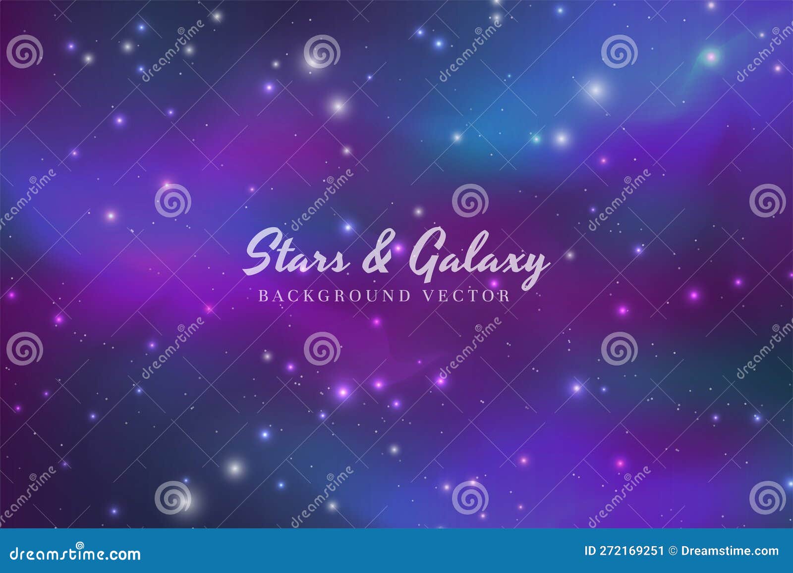 Galaxy Starry Background Design Stock Vector - Illustration of nebula ...