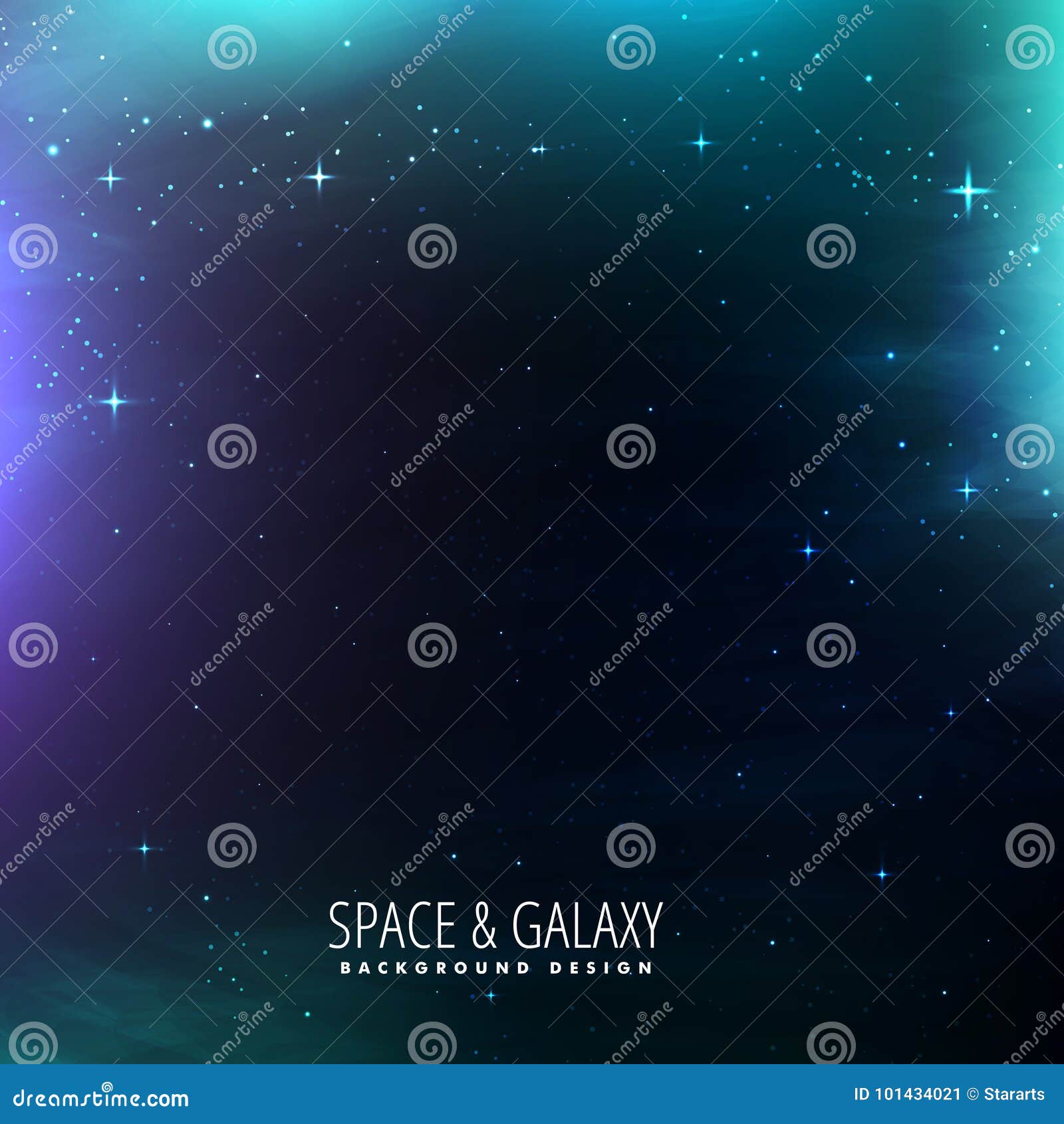 Galaxy with stars stock vector. Illustration of sparkle - 101434021