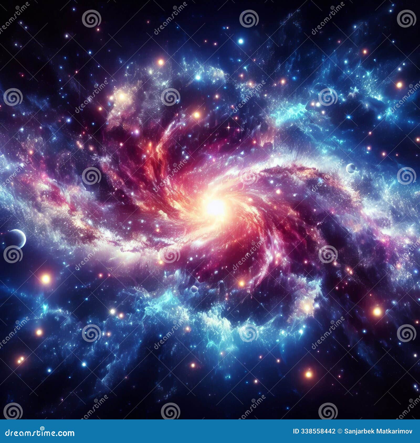 Galaxy with Stars Luminogram Pixel Art a Pixel Art Galaxy with L Stock ...