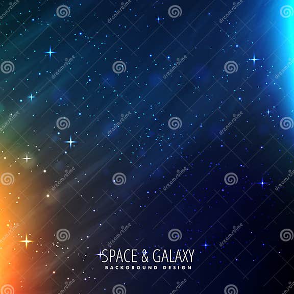 Galaxy template stock vector. Illustration of night - 101436443
