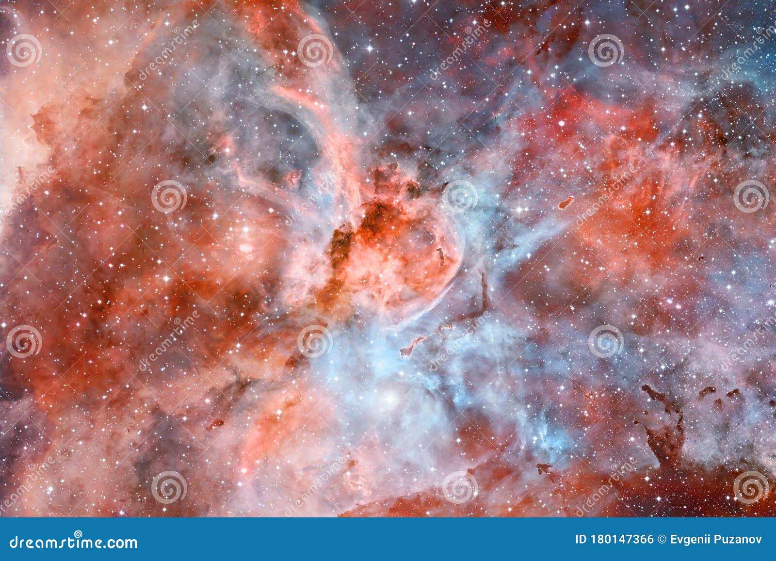 Galaxy Thousands Light Years Far Away from Earth Stock Photo - Image of ...