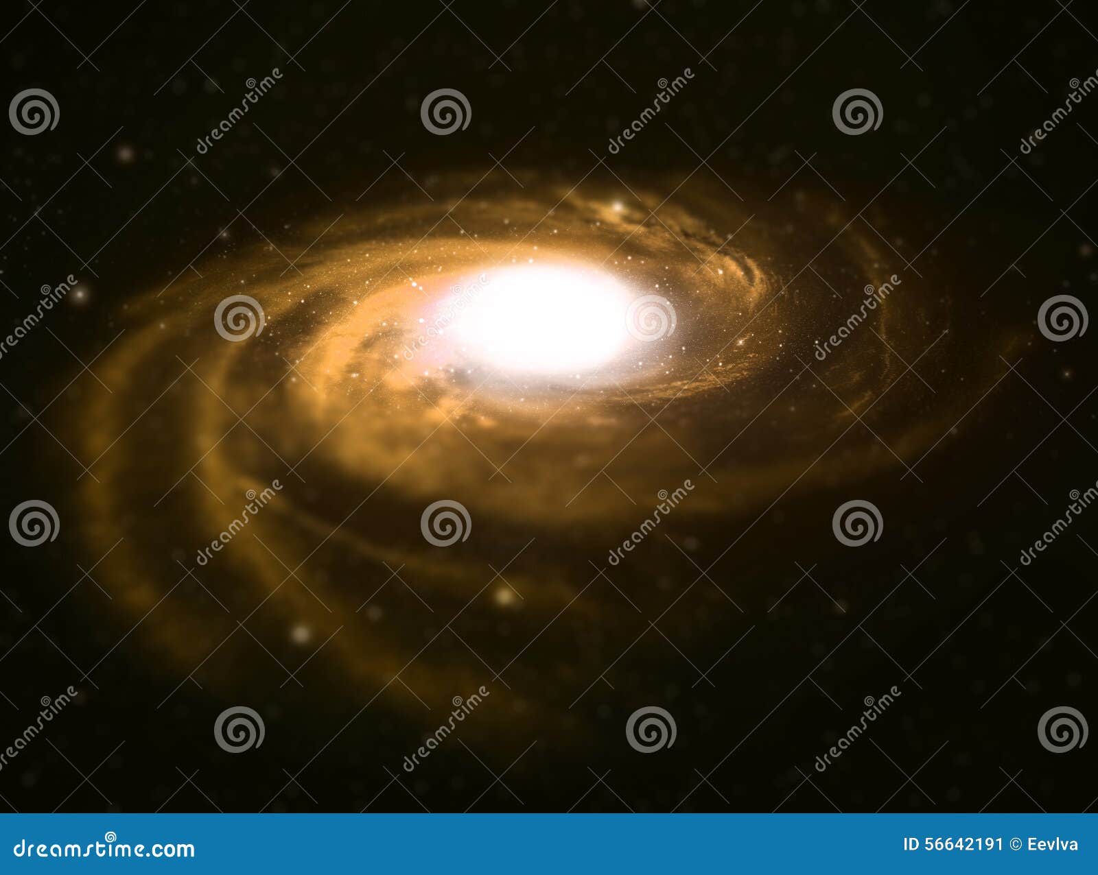 Galaxy with Tilt-shift Effect. Stock Illustration - Illustration of ...