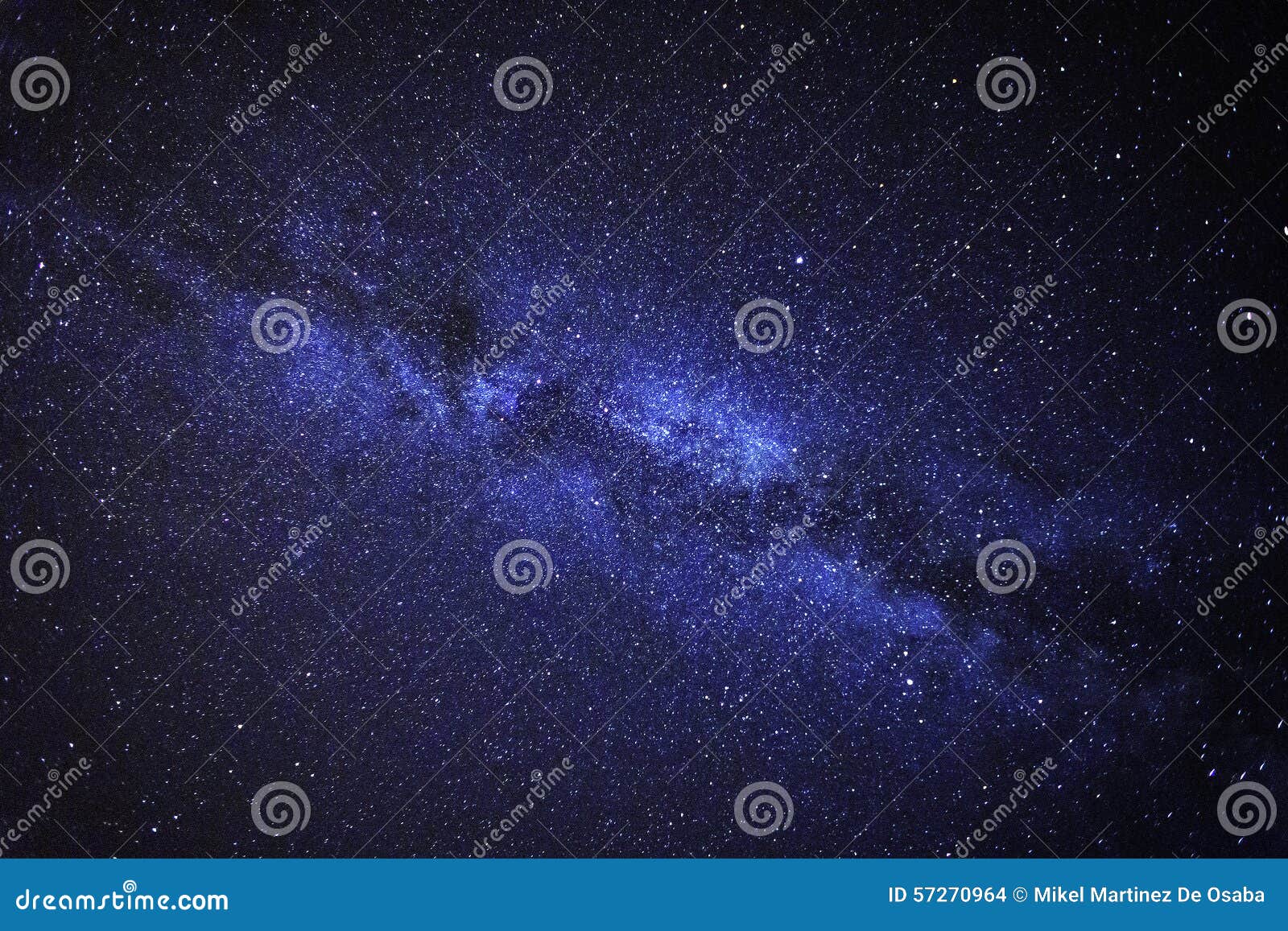 Galaxy View with Stars at Night Stock Photo - Image of infinite ...