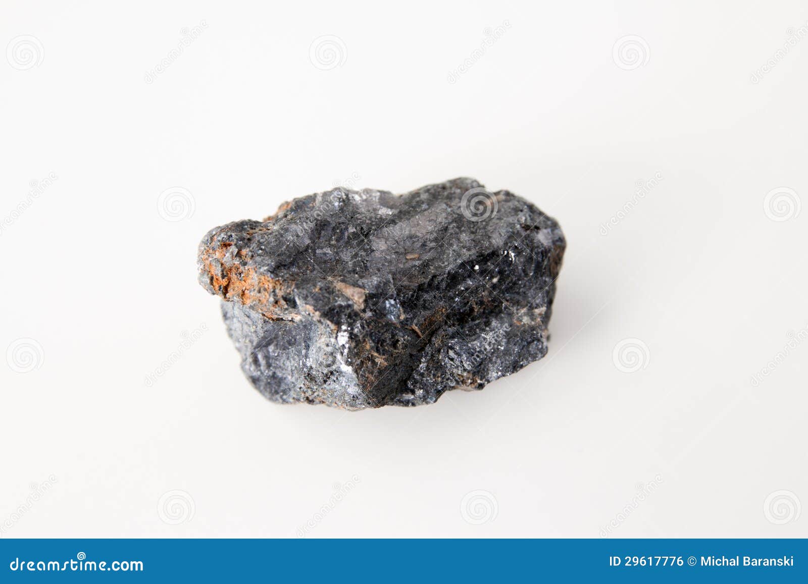 Galena stock photo. Image of rock, geography, macro, isolated - 29617776