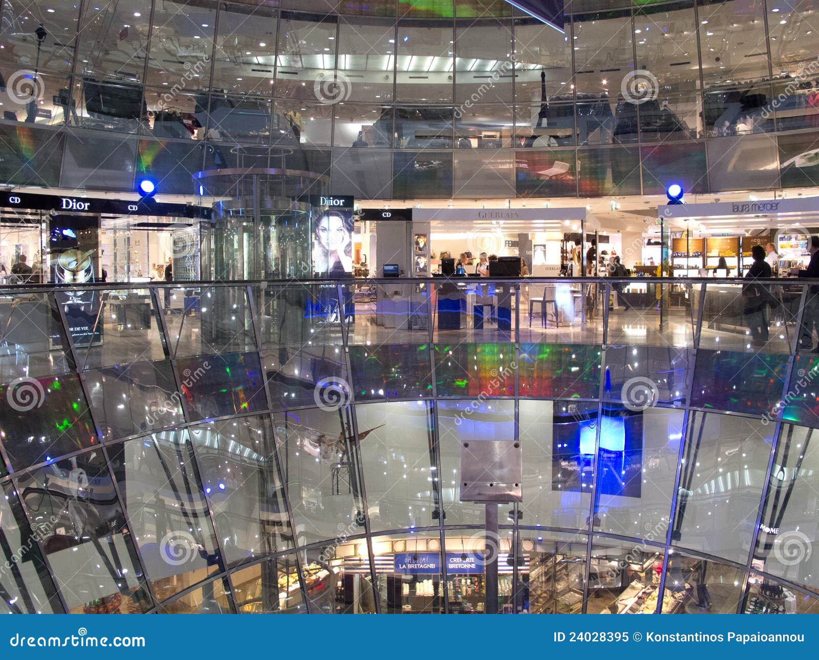 The Galeries Lafayette in Berlin Editorial Image - Image of building ...