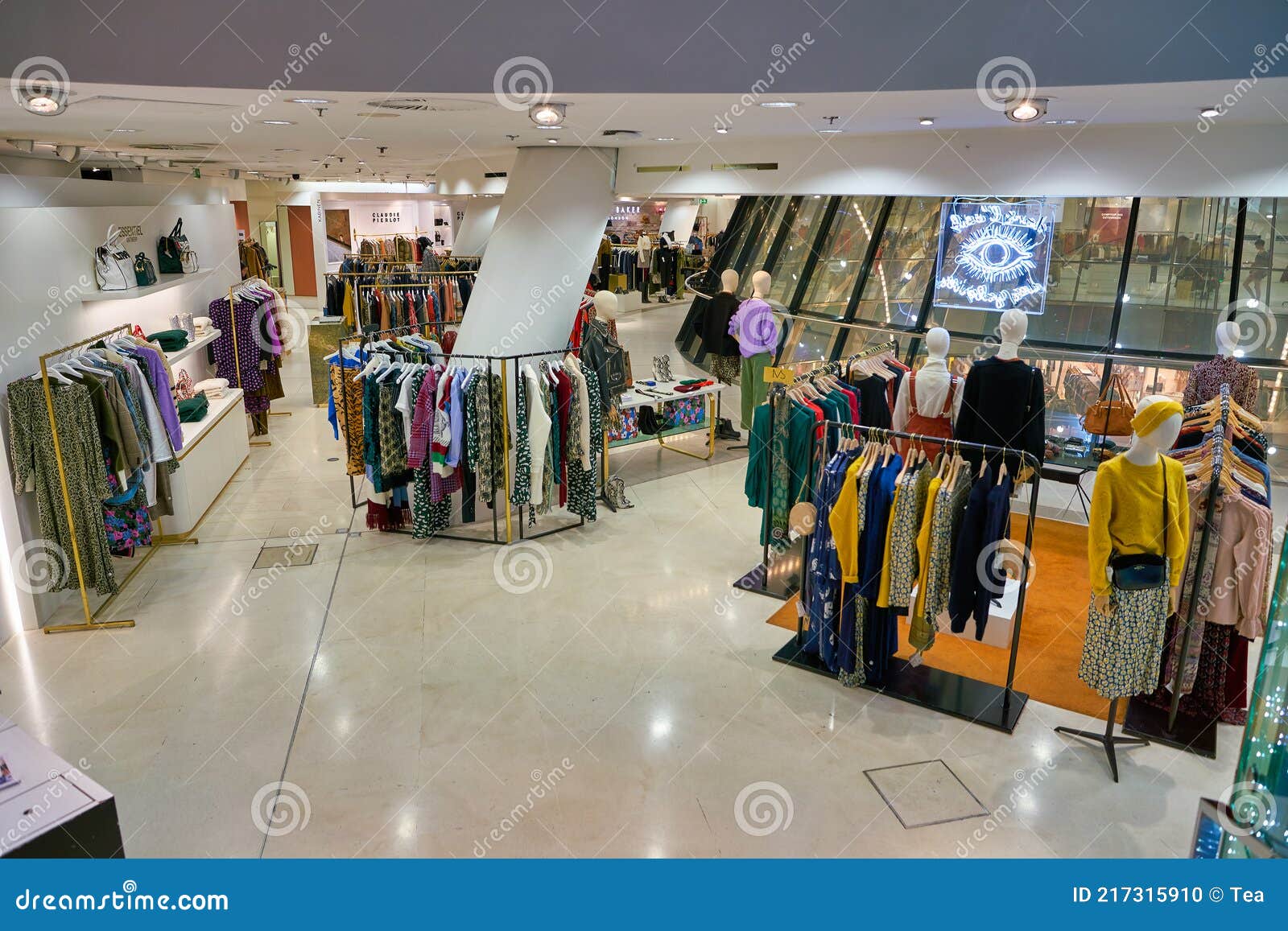 Interior Shot of Galeries Lafayette in Berlin Editorial Image - Image ...