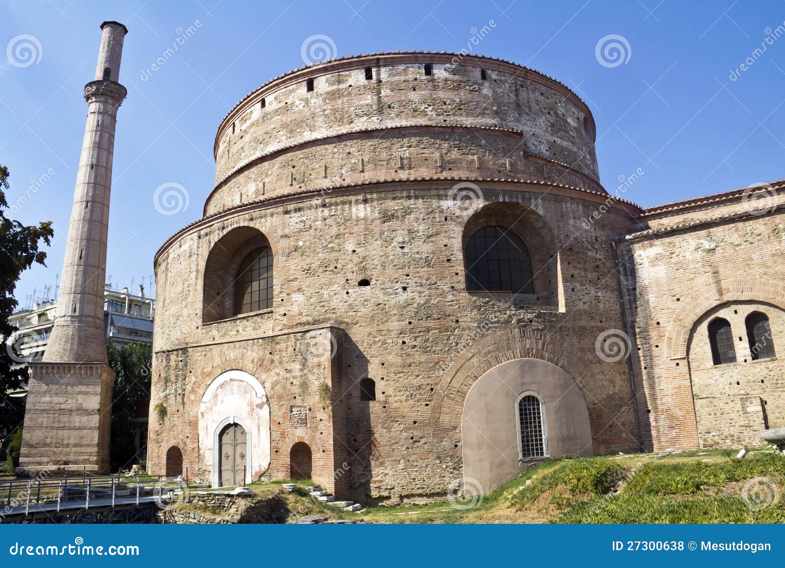 Galerius Rotunda stock photo. Image of minares, holy - 27300638