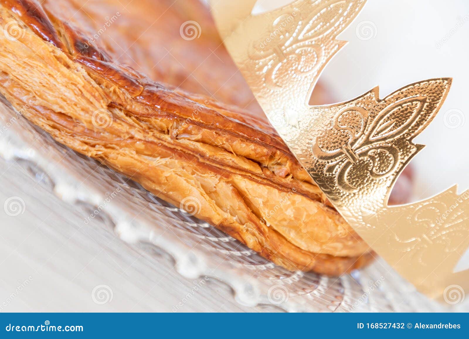 Galette Des Rois during the Epiphany Stock Photo - Image of card, faith ...
