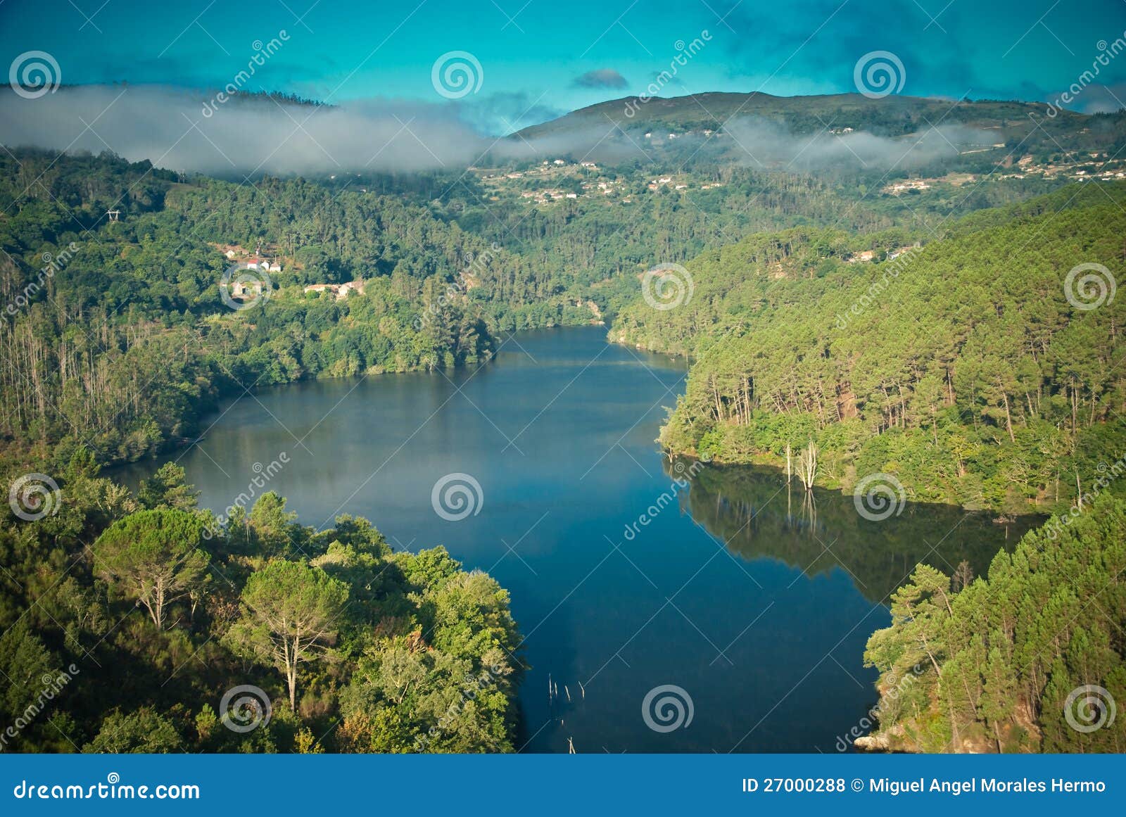 Galicia, Spain stock photo. Image of morning, deva, spain - 27000288