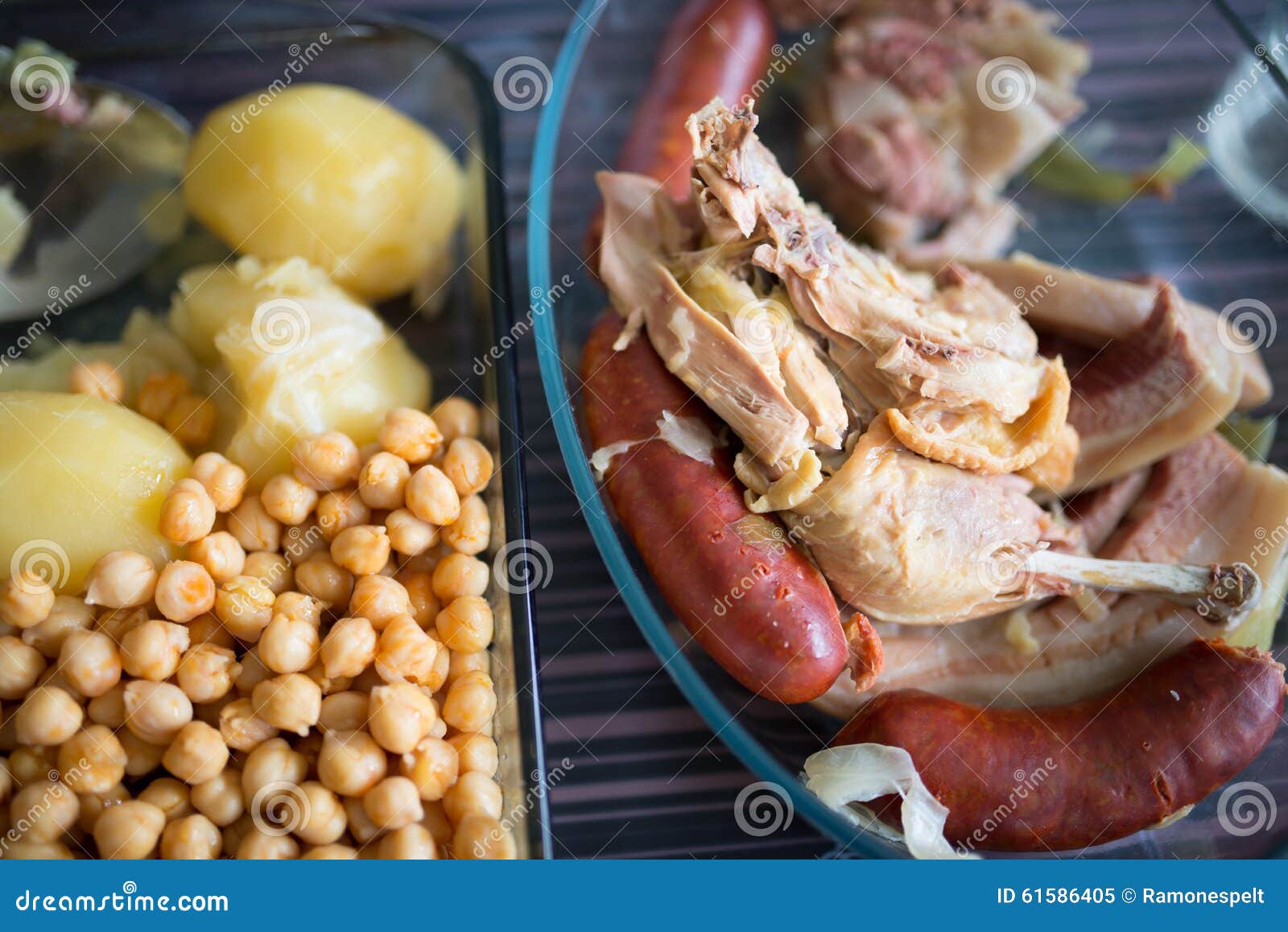 Galician stew stock image. Image of spain, plate, delicious - 61586405