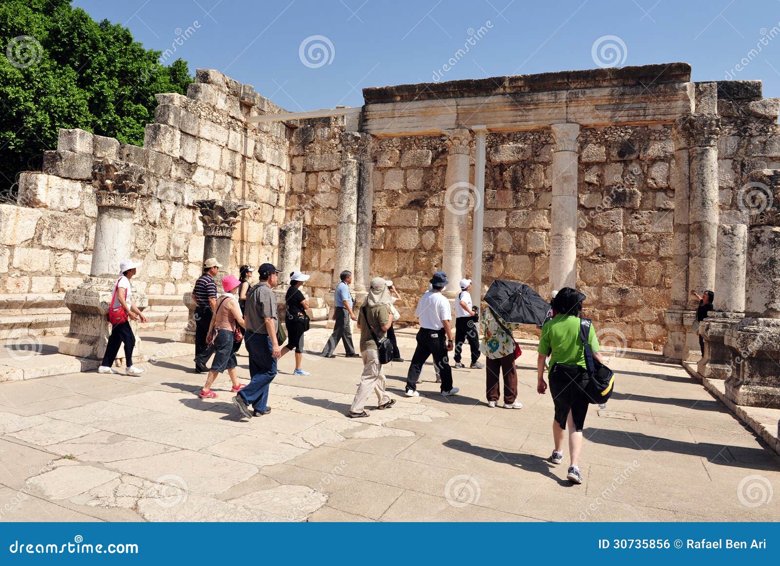 Galilea - Israel foto editorial. Imagen de bizantino - 30735856