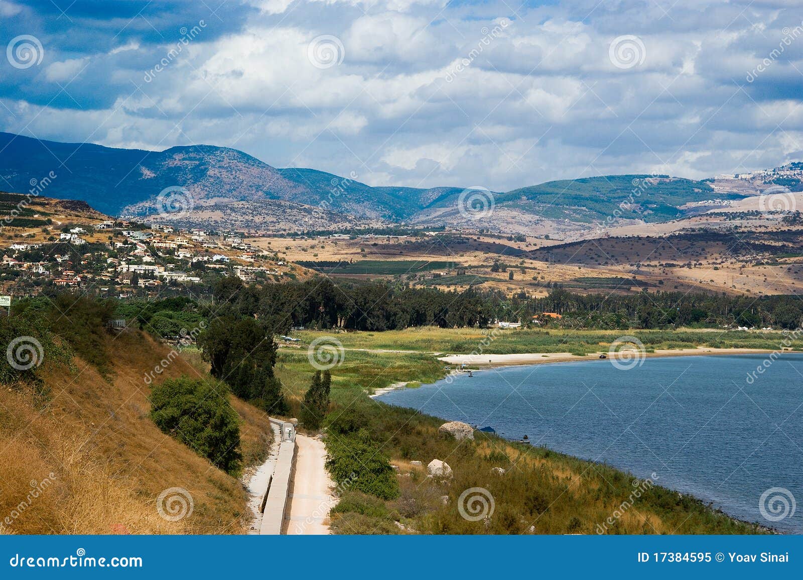 Galilee view stock image. Image of agriculture, migdal - 17384595