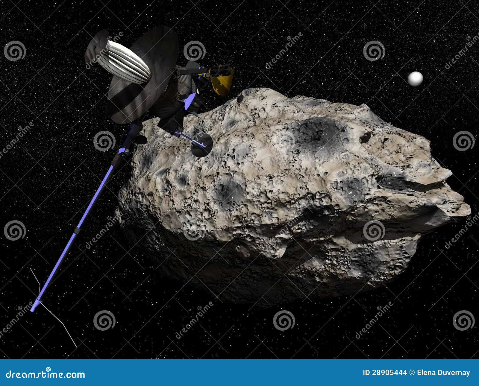 The Galileo Spacecraft Around Asteroid Belt Nasa