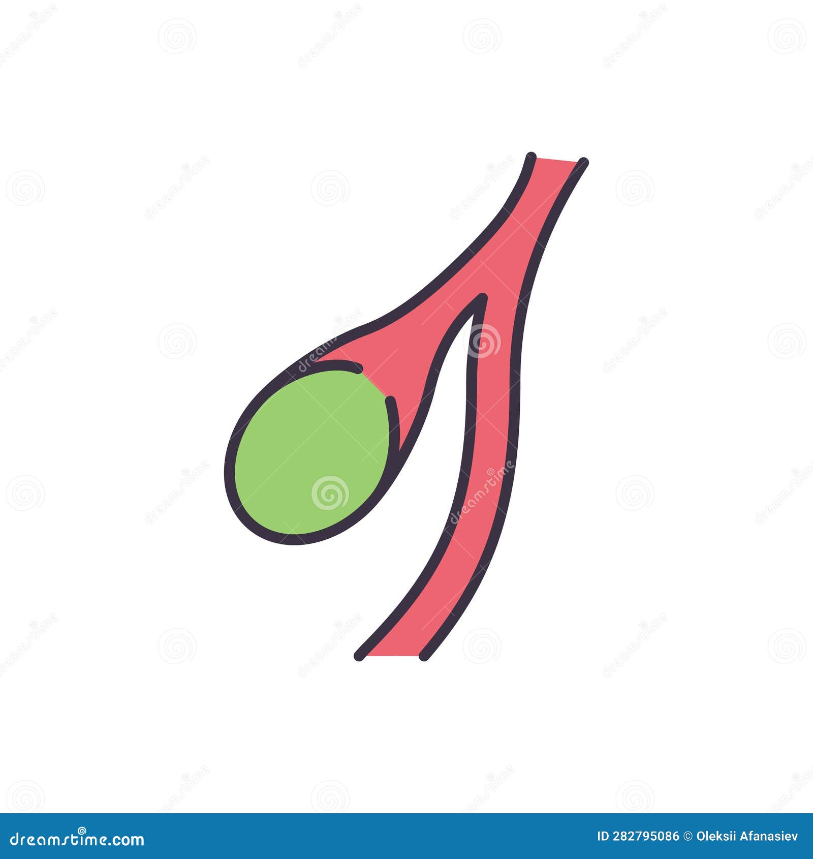 Gallbladder Vector Icons stock vector. Illustration of medical - 282795086