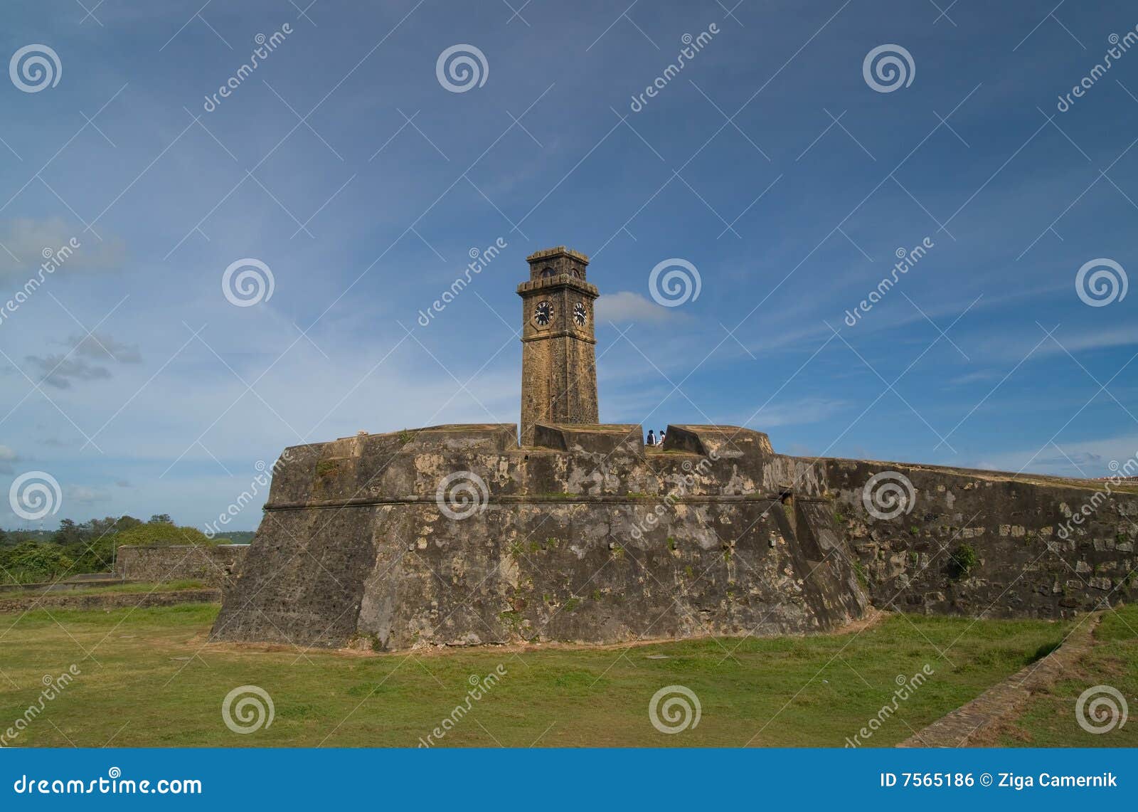 Galle fort, Srilanka stock photo. Image of marker, landscape - 7565186
