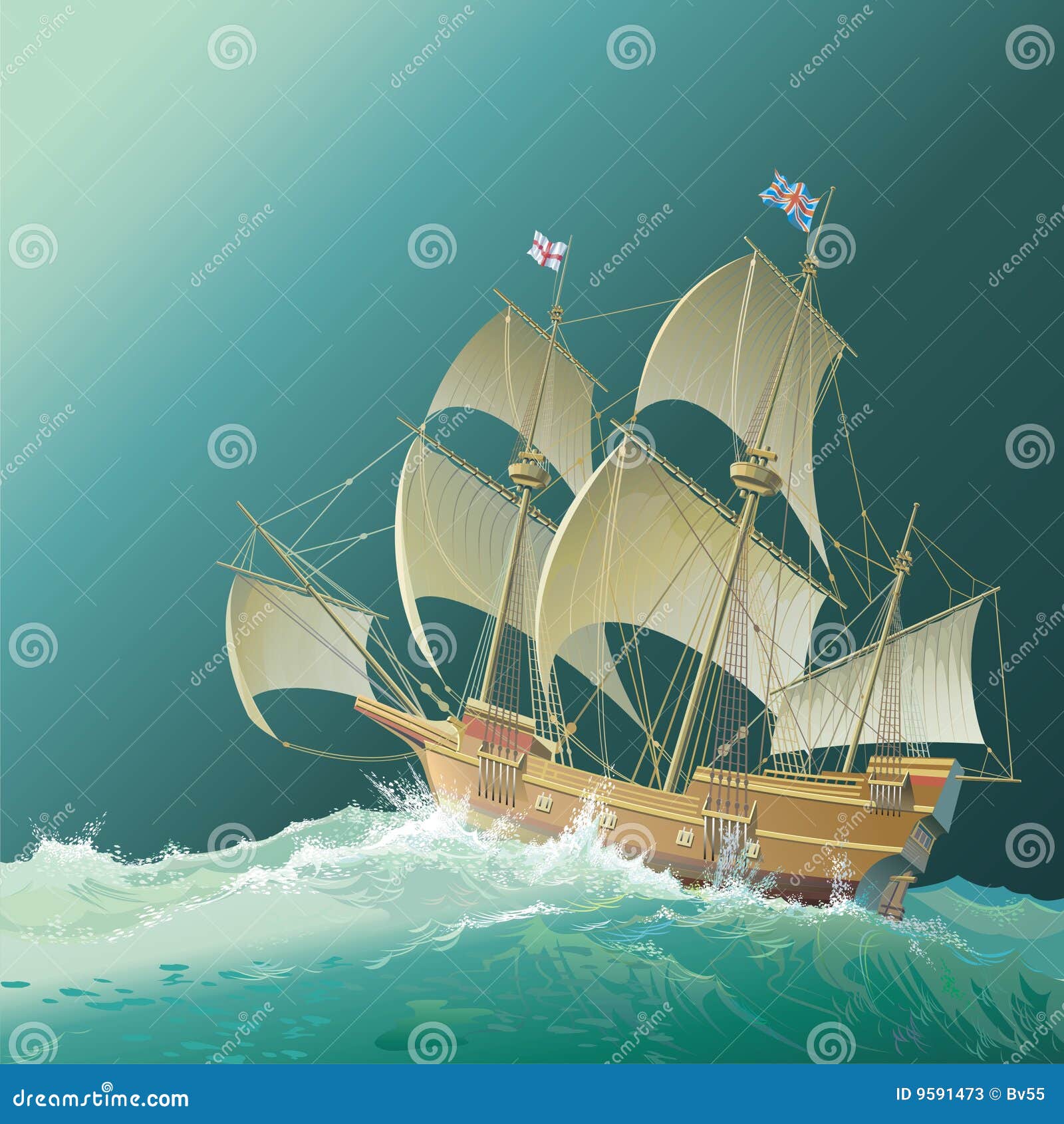 Galleon Cartoons, Illustrations & Vector Stock Images - 11642 Pictures ...