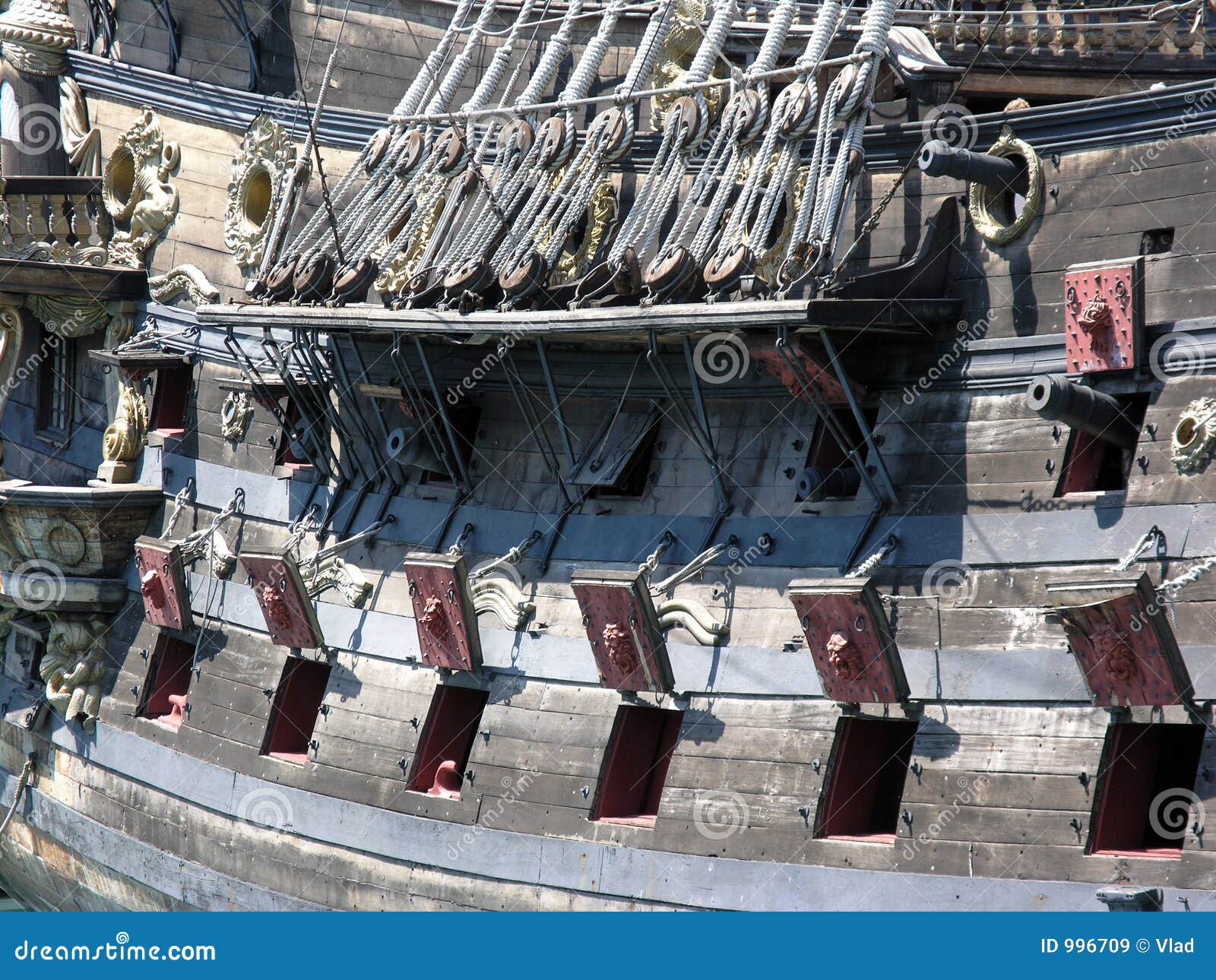 Galleon stock image. Image of naval, cumbersome, ornament - 996709