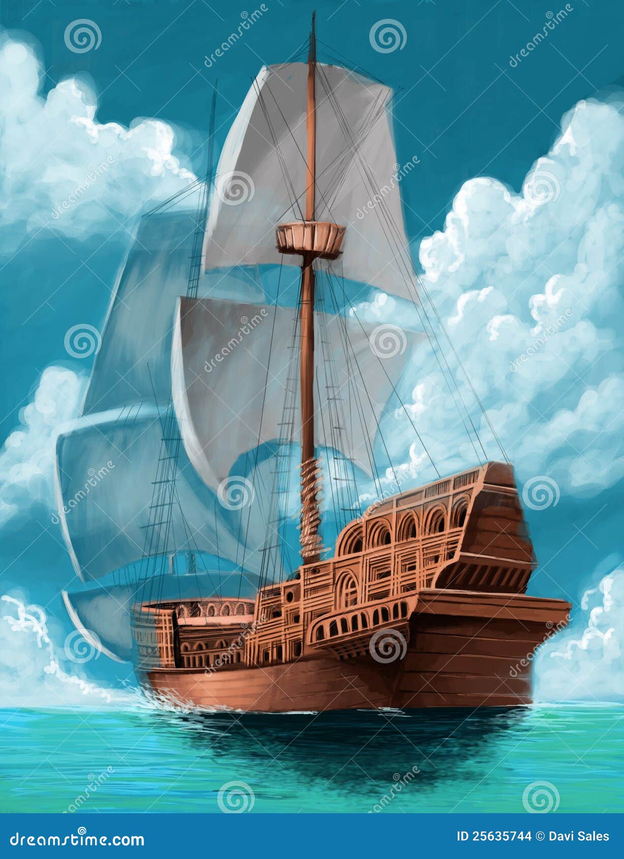 Great Galeon Stock Illustrations – 1 Great Galeon Stock Illustrations ...