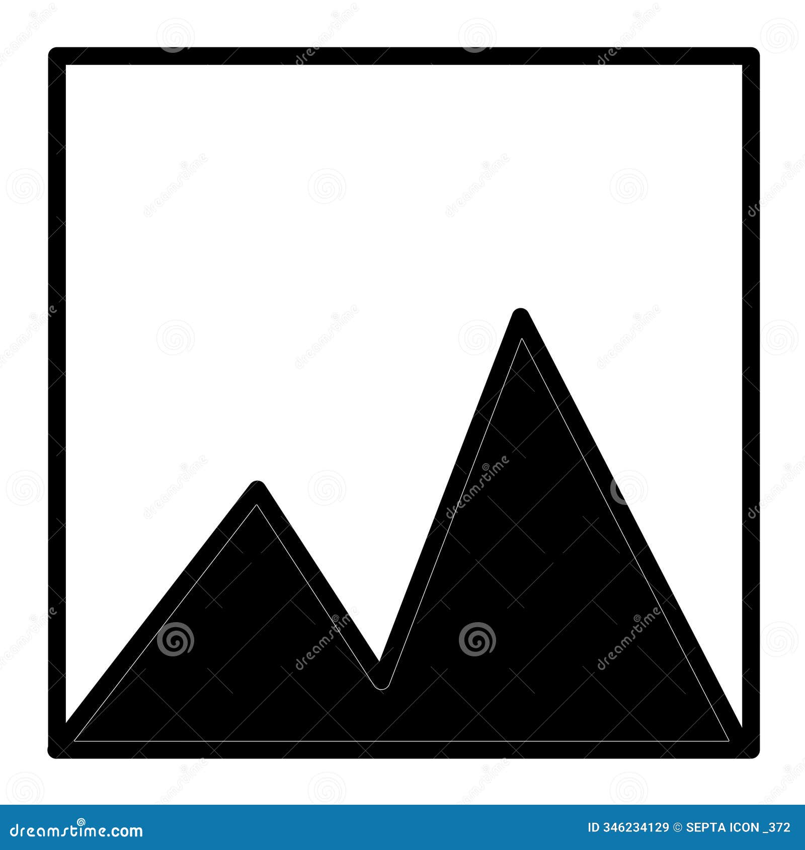 Gallery App Icon Image for Photos and Videos Stock Illustration ...