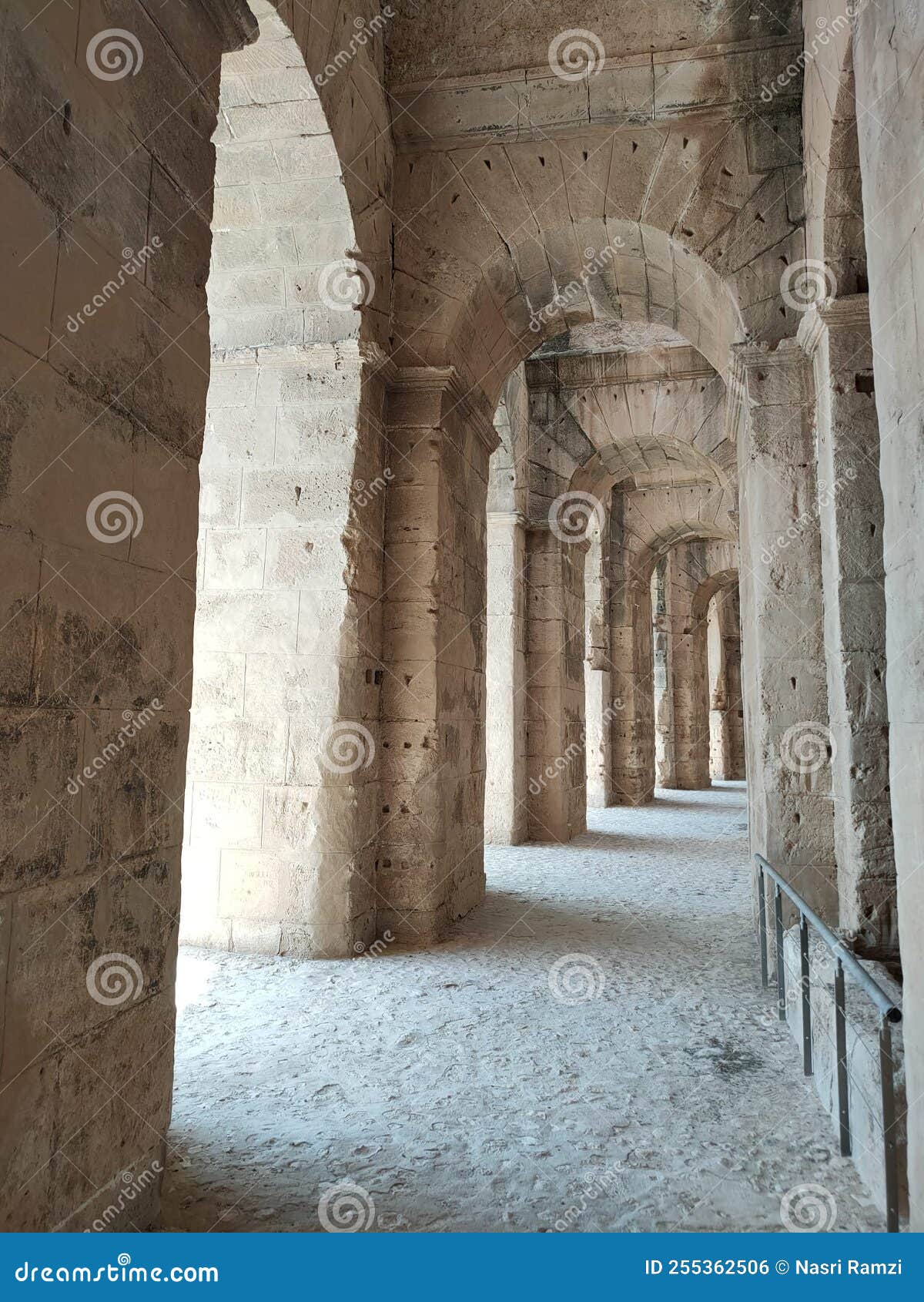 A Gallery from the Corridors of El-Jem Palace, the Second Largest Roman ... A Gallery from the Corridors of El-Jem Palace, the Second Largest Roman ...
