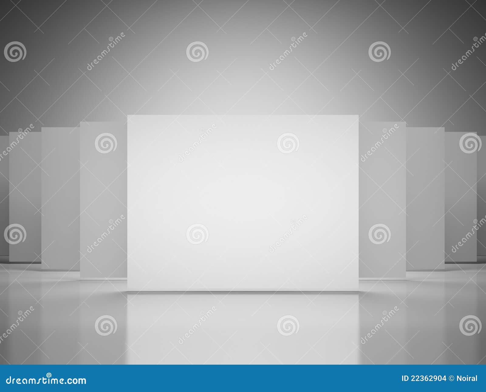 Gallery empty squares stock illustration. Illustration of glowing ...
