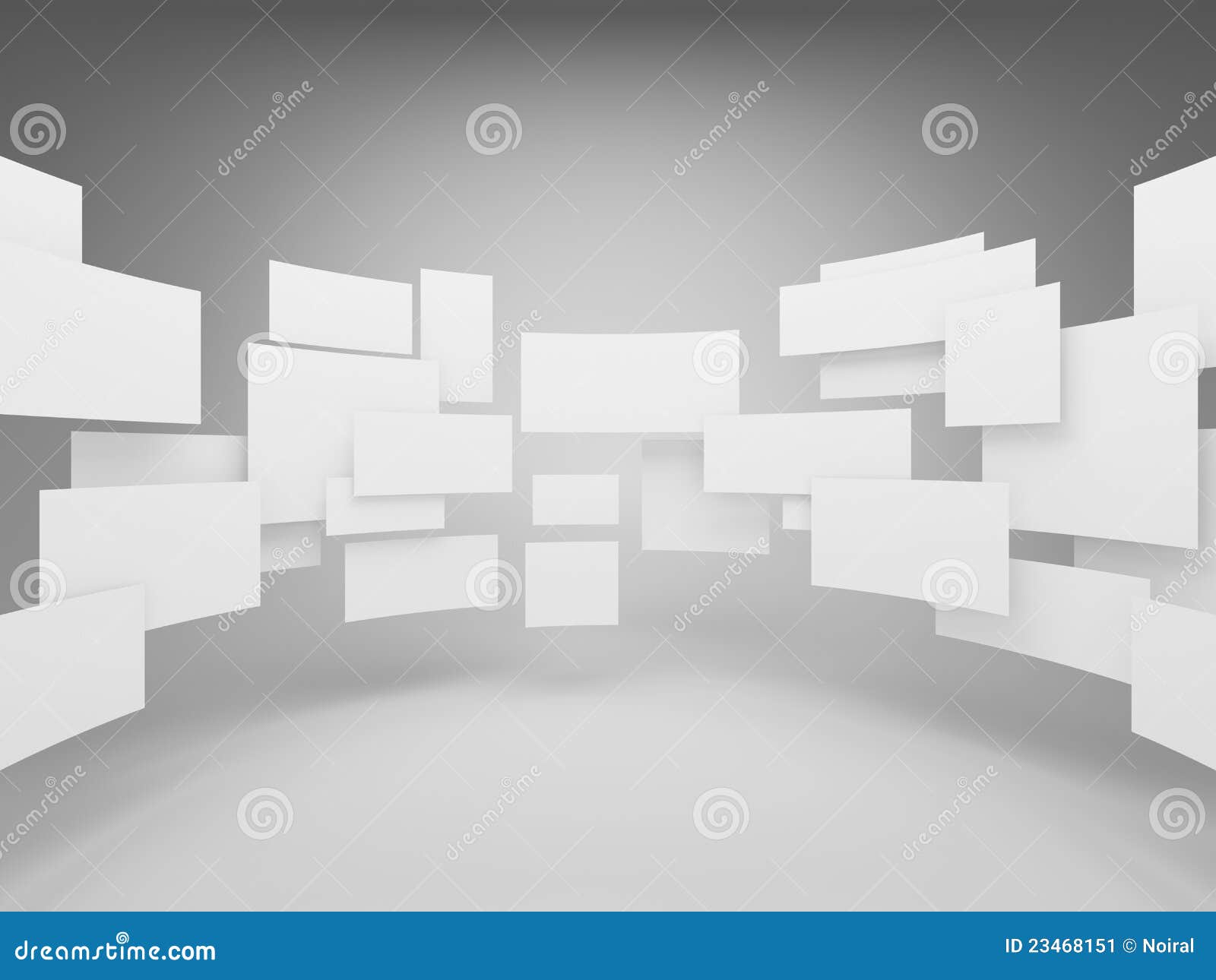 Gallery Empty Squares Royalty-Free Stock Photo | CartoonDealer.com ...