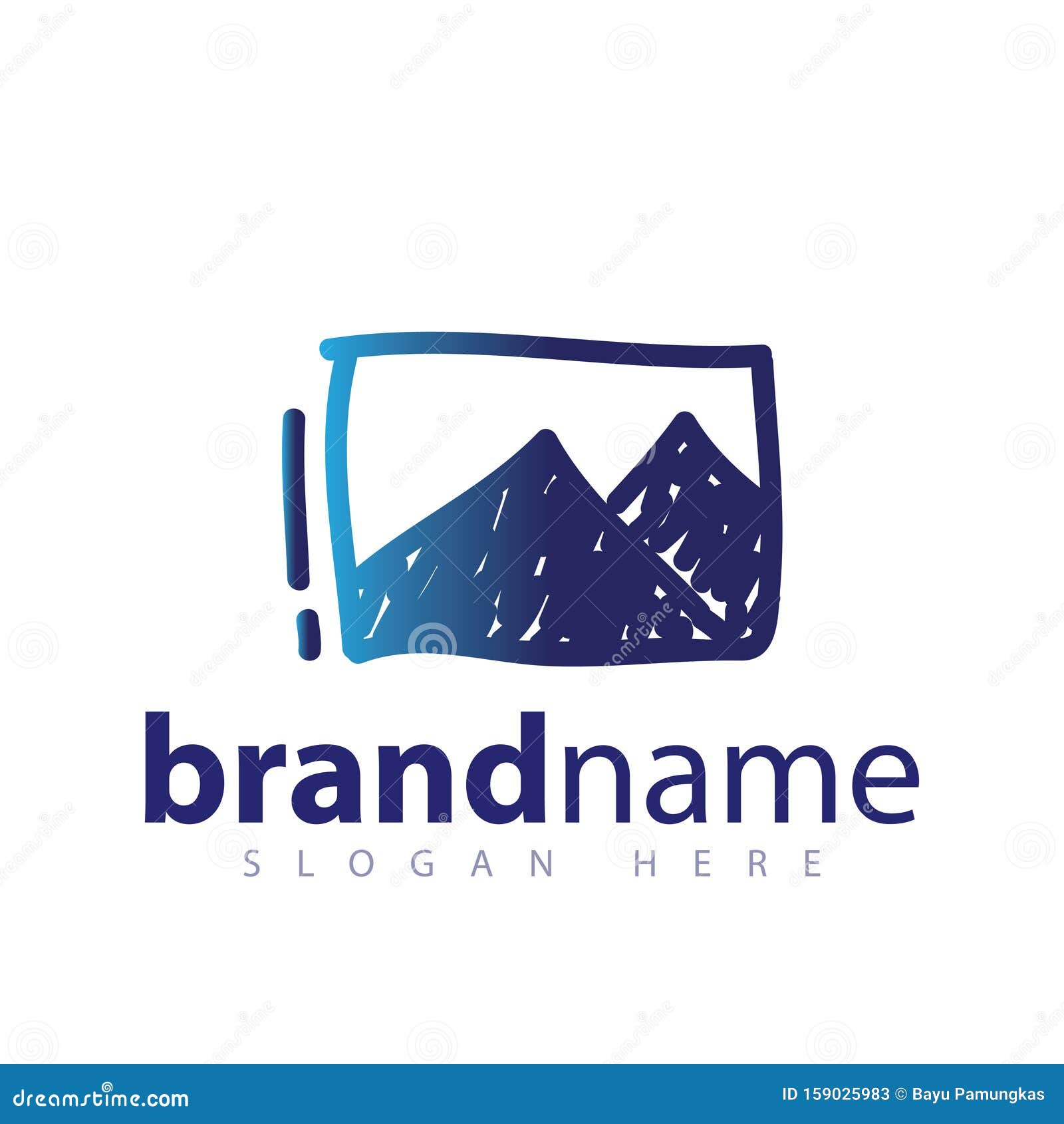 Gallery Logo Icon stock vector. Illustration of signs - 159025983