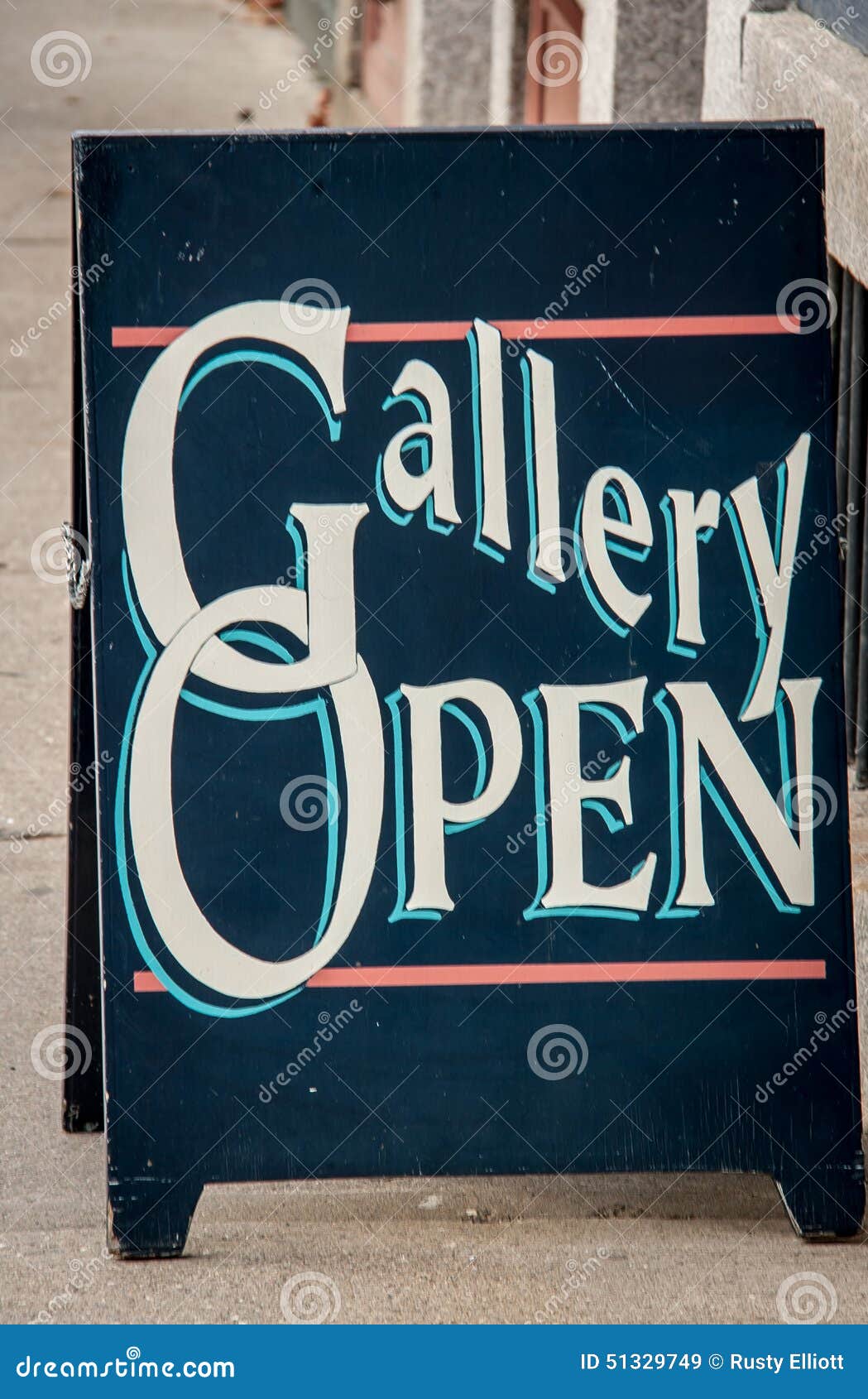 Gallery open sign stock image. Image of gallery, street - 51329749