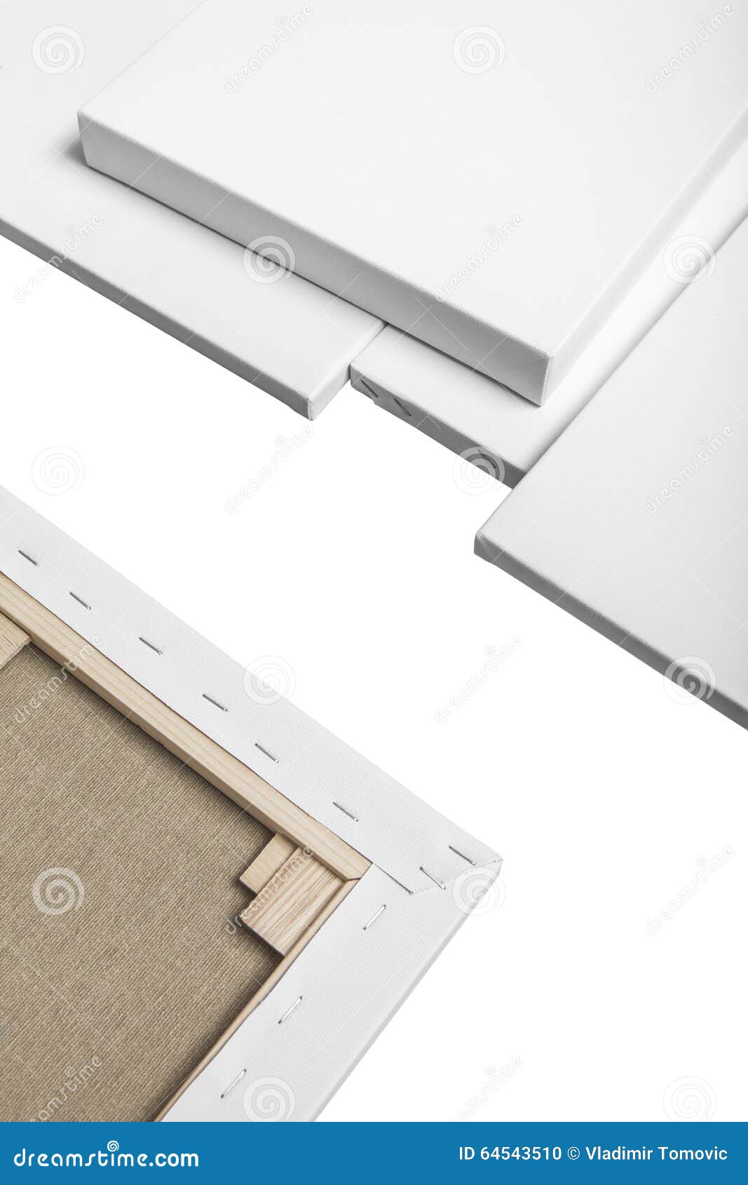 Gallery Wrapped Blank Canvas on Wooden Frame - Stretcher Bar Frames ...