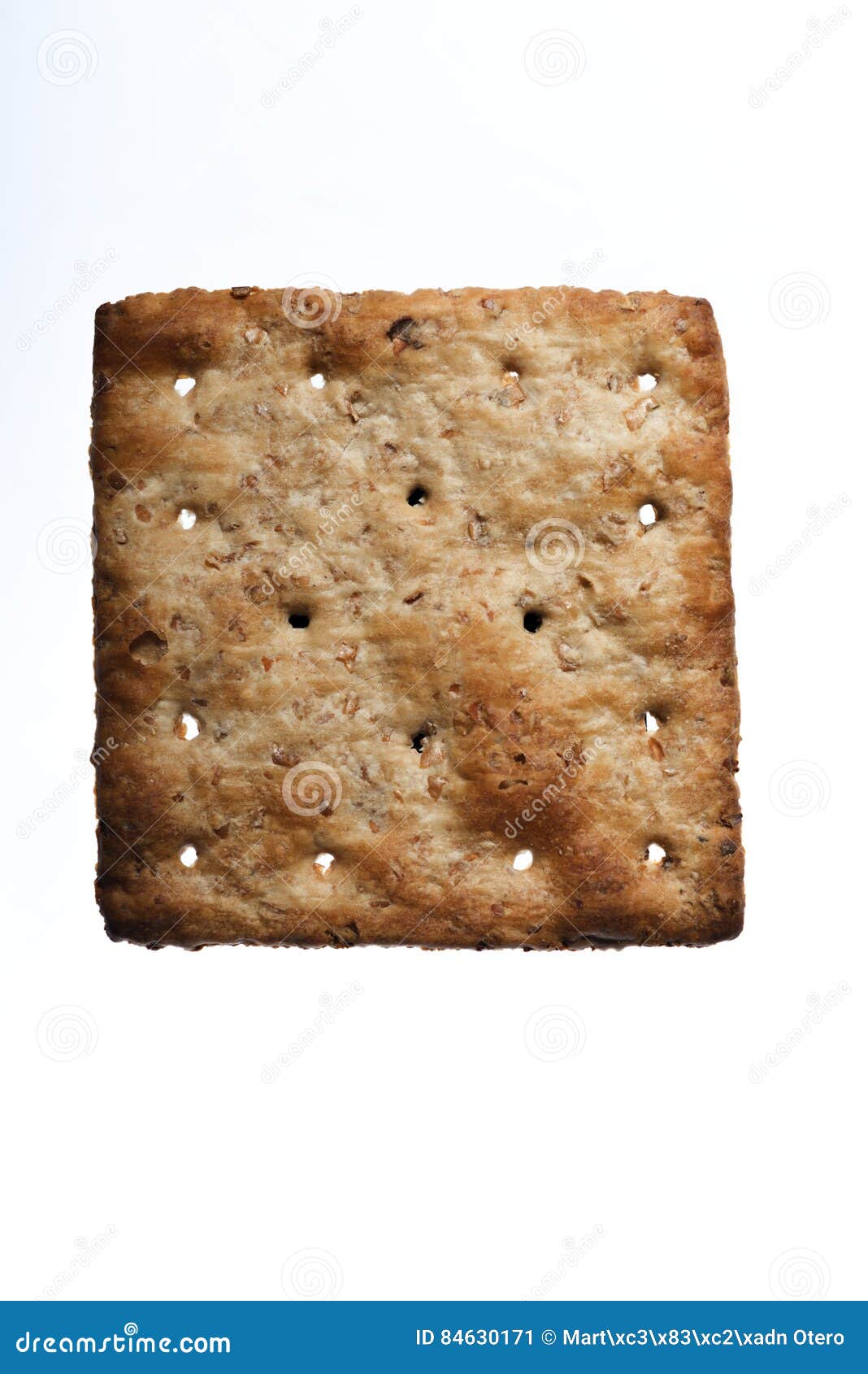 Galleta Cuadrada Del Salvado Imagen de archivo - Imagen de foto, comer ...