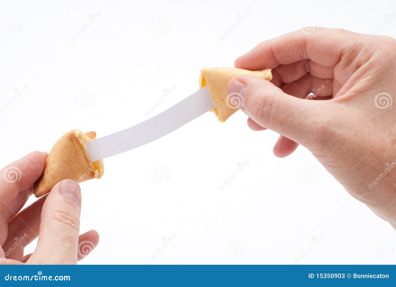 Galleta de fortuna prolija imagen de archivo. Imagen de papel - 15350903