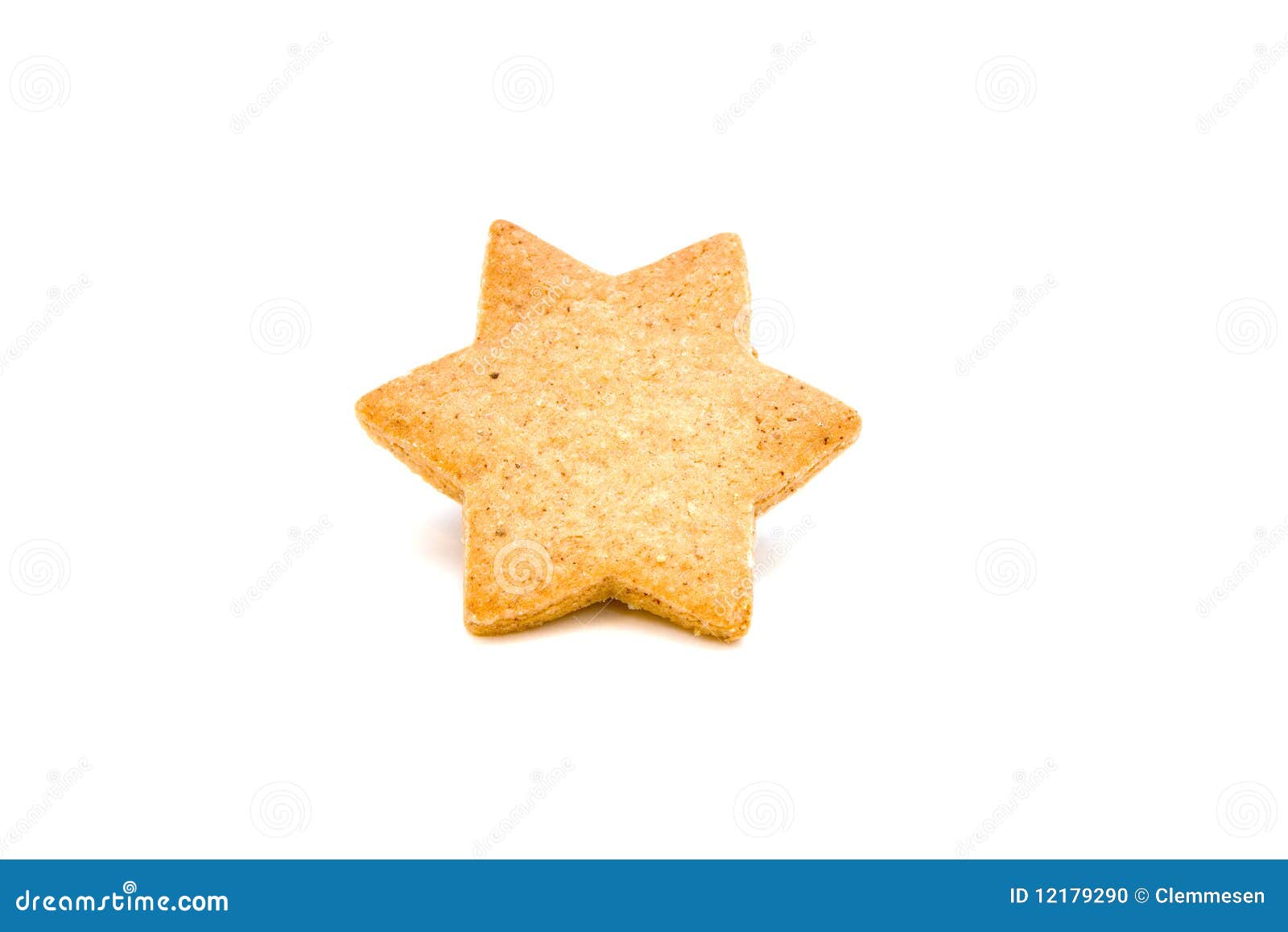 Galleta de la estrella foto de archivo. Imagen de navidad - 12179290
