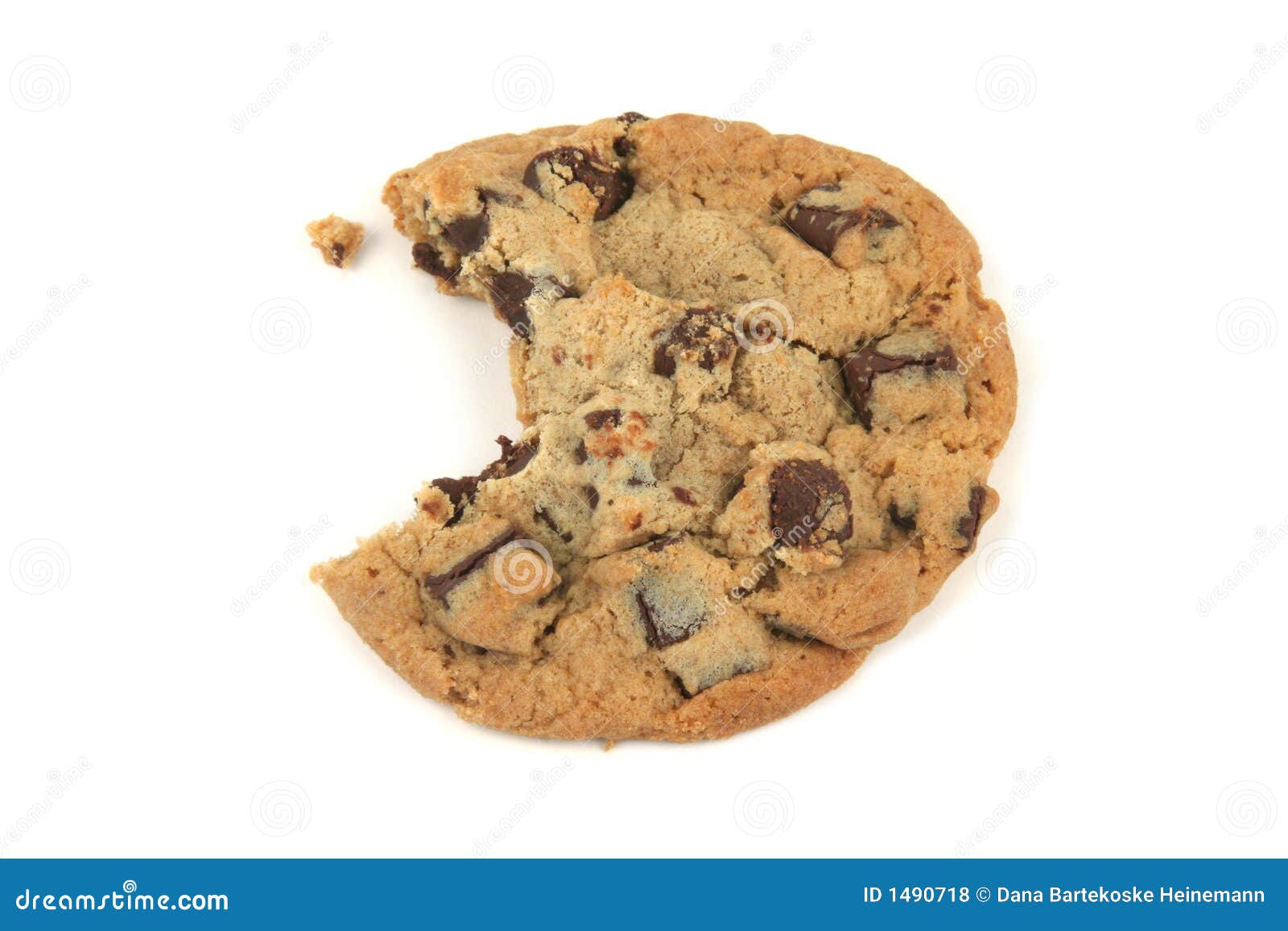 Galleta Mordida Fotos de archivo libres de regalías - Imagen: 1490718