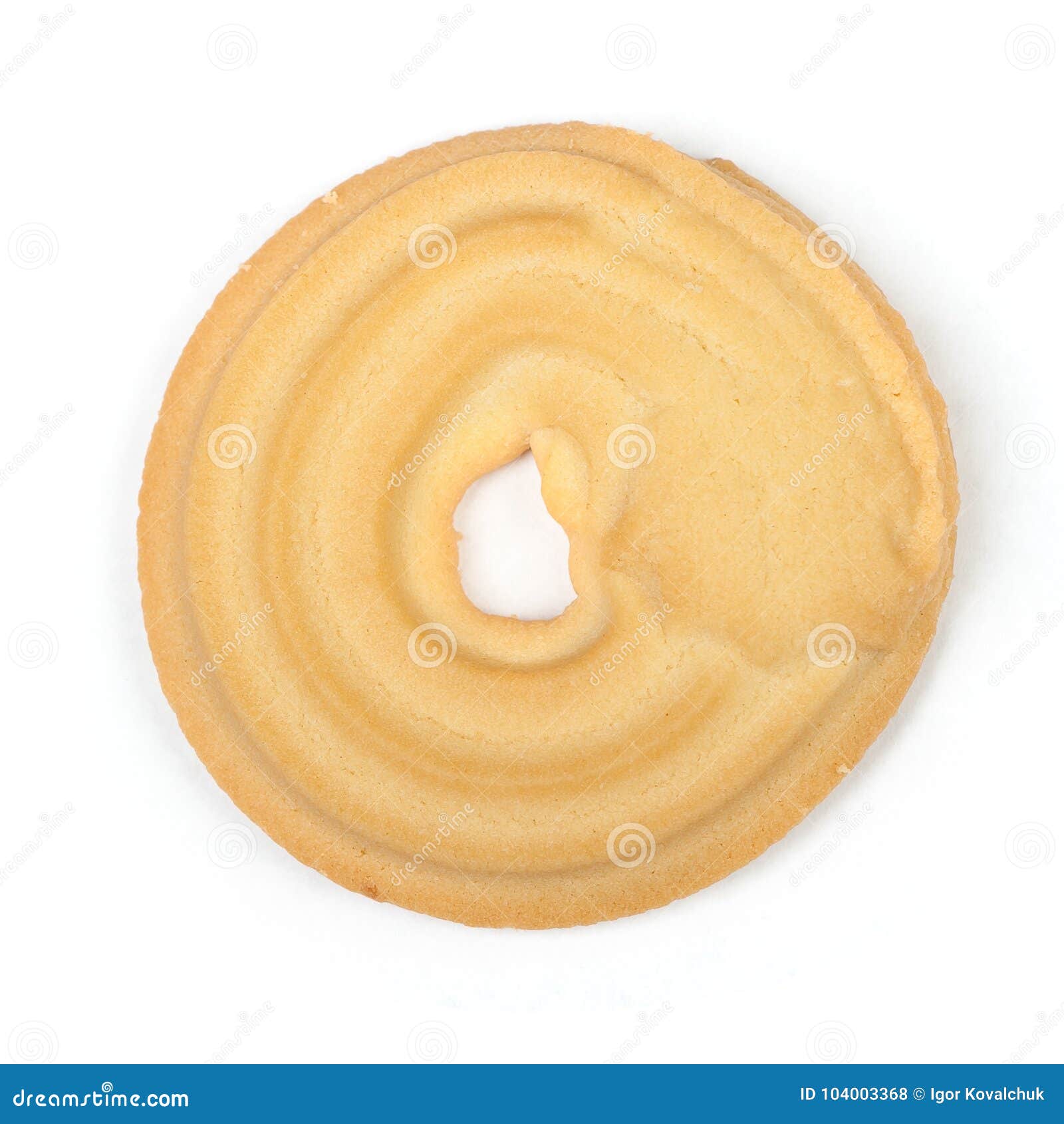 Galleta redonda aislada foto de archivo. Imagen de corteza - 104003368