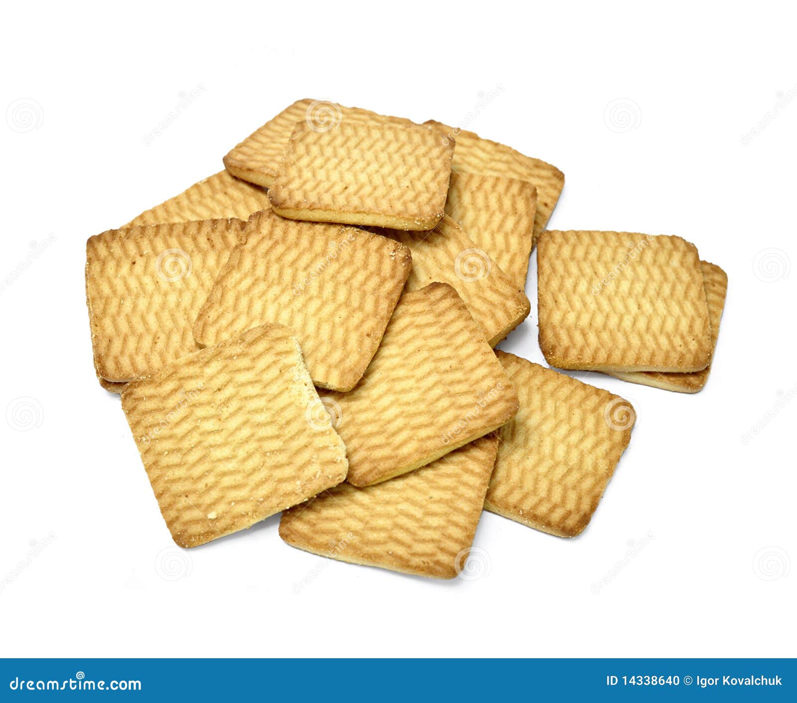 Galletas cuadradas foto de archivo. Imagen de objetos - 14338640