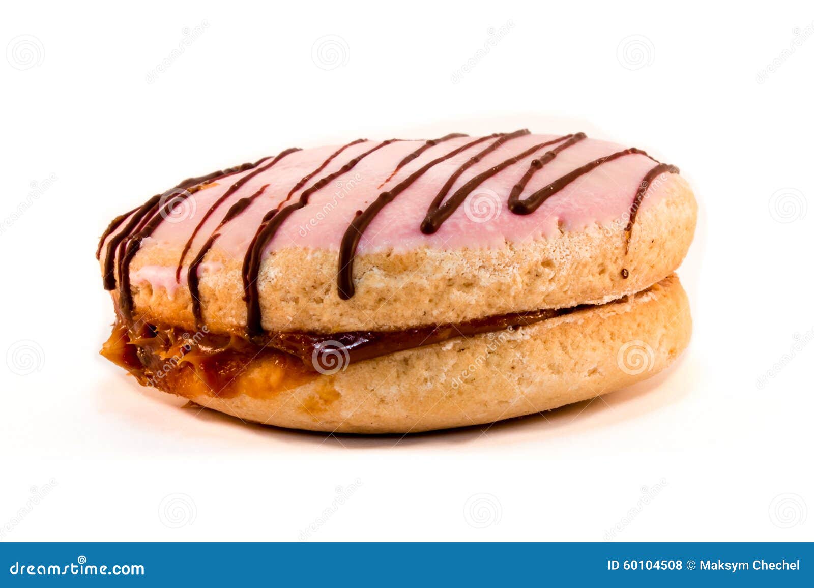 Galletas Deliciosas Con El Relleno Foto de archivo - Imagen de galletas ...