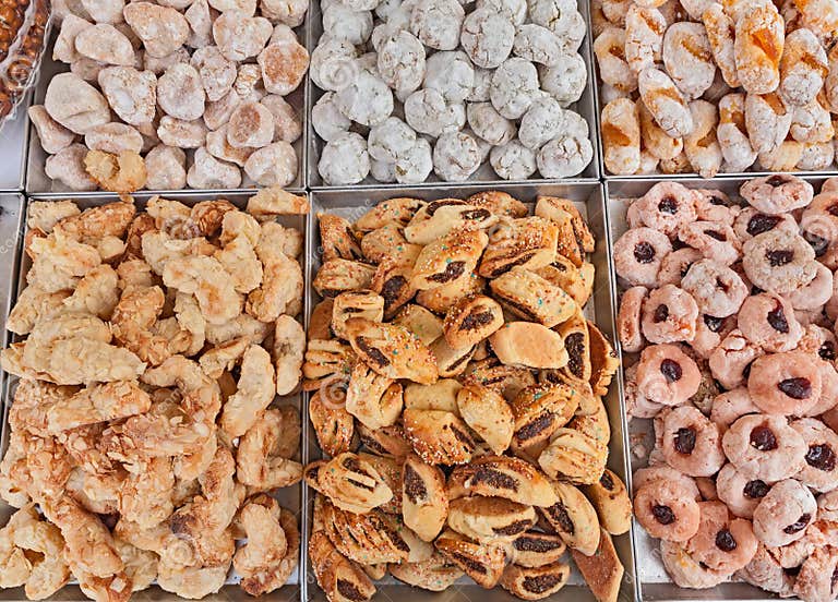 Galletas francesas imagen de archivo. Imagen de mercado - 35293707