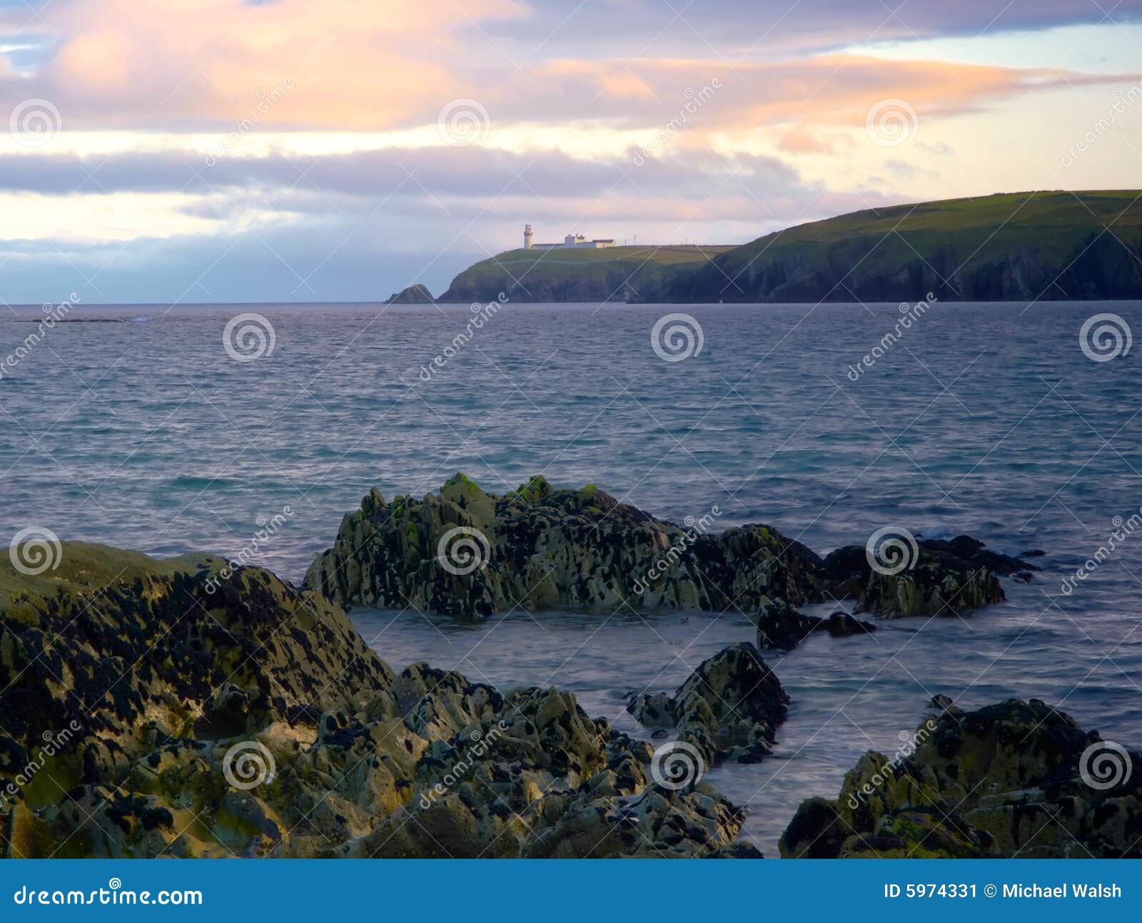 Galley Head stock image. Image of coast, beach, blue, landscape - 5974331