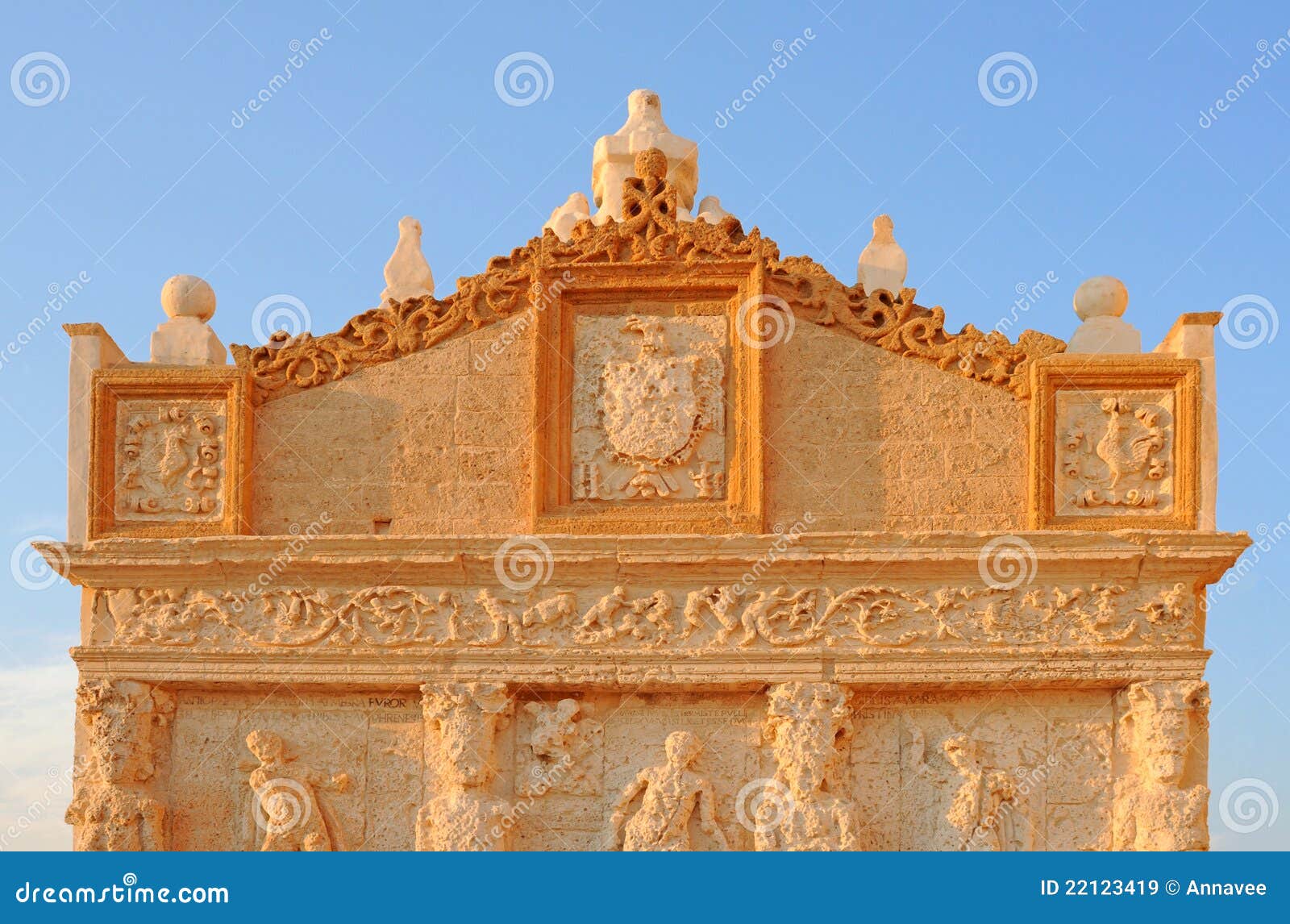 Gallipoli, Greek gate stock image. Image of renovated - 22123419