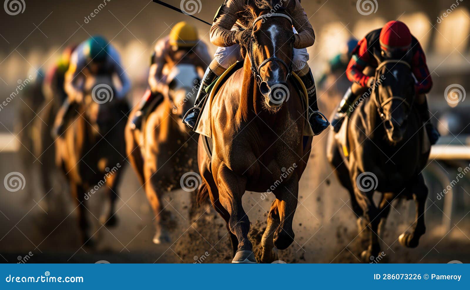 Compete For Victory. Two Men Jumping To Grab A Trophy Cartoon Vector ...