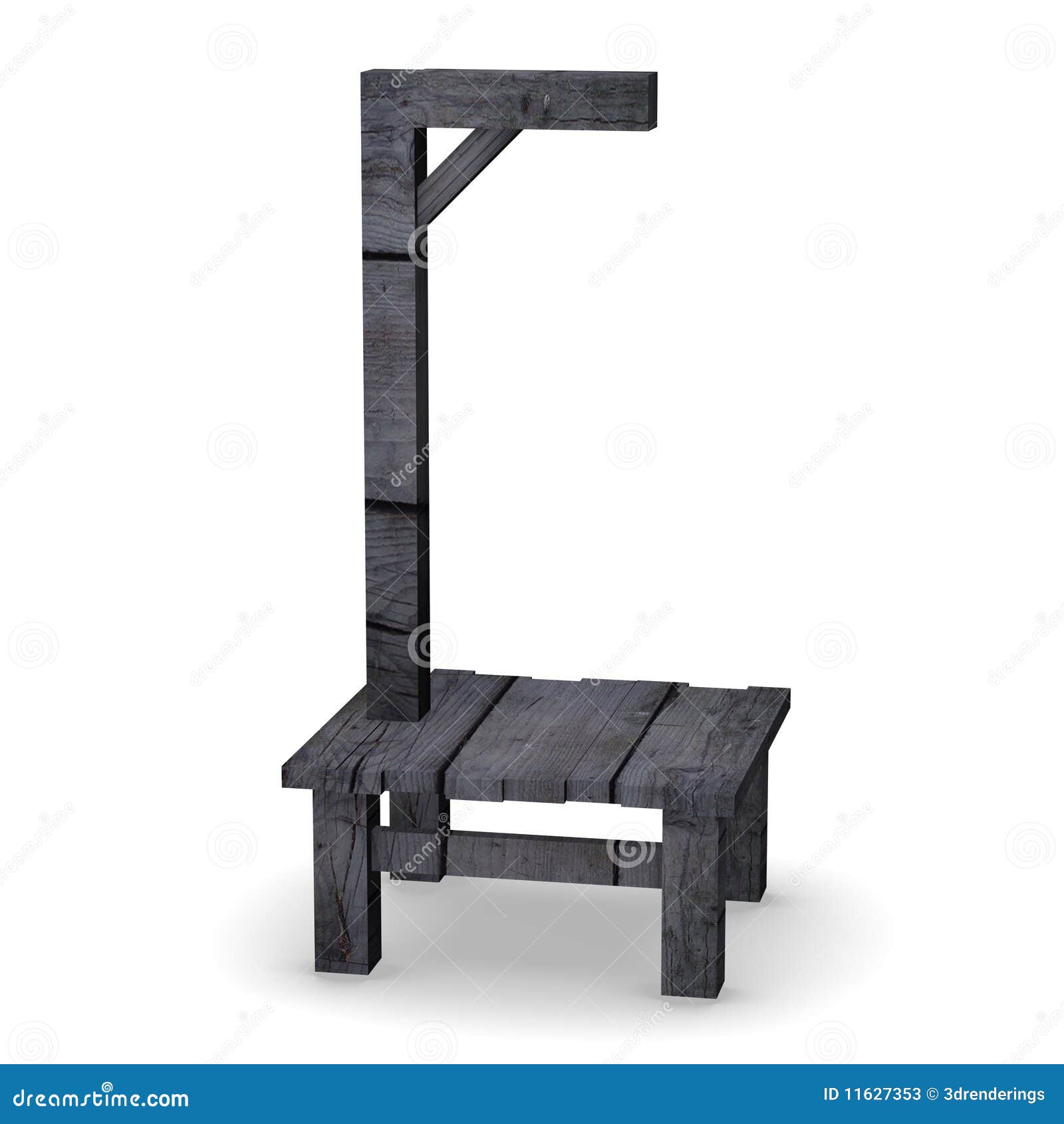 Gallows stock illustration. Illustration of device, medieval - 11627353