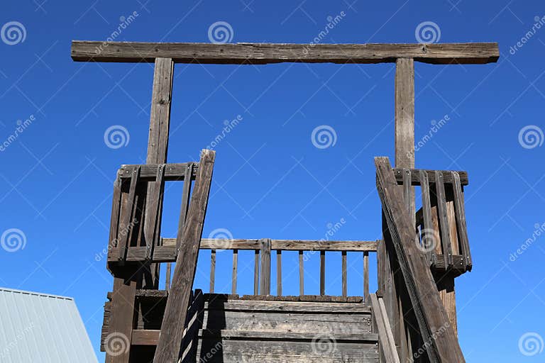 Gallows stock photo. Image of persons, admonish, timbers - 49903176