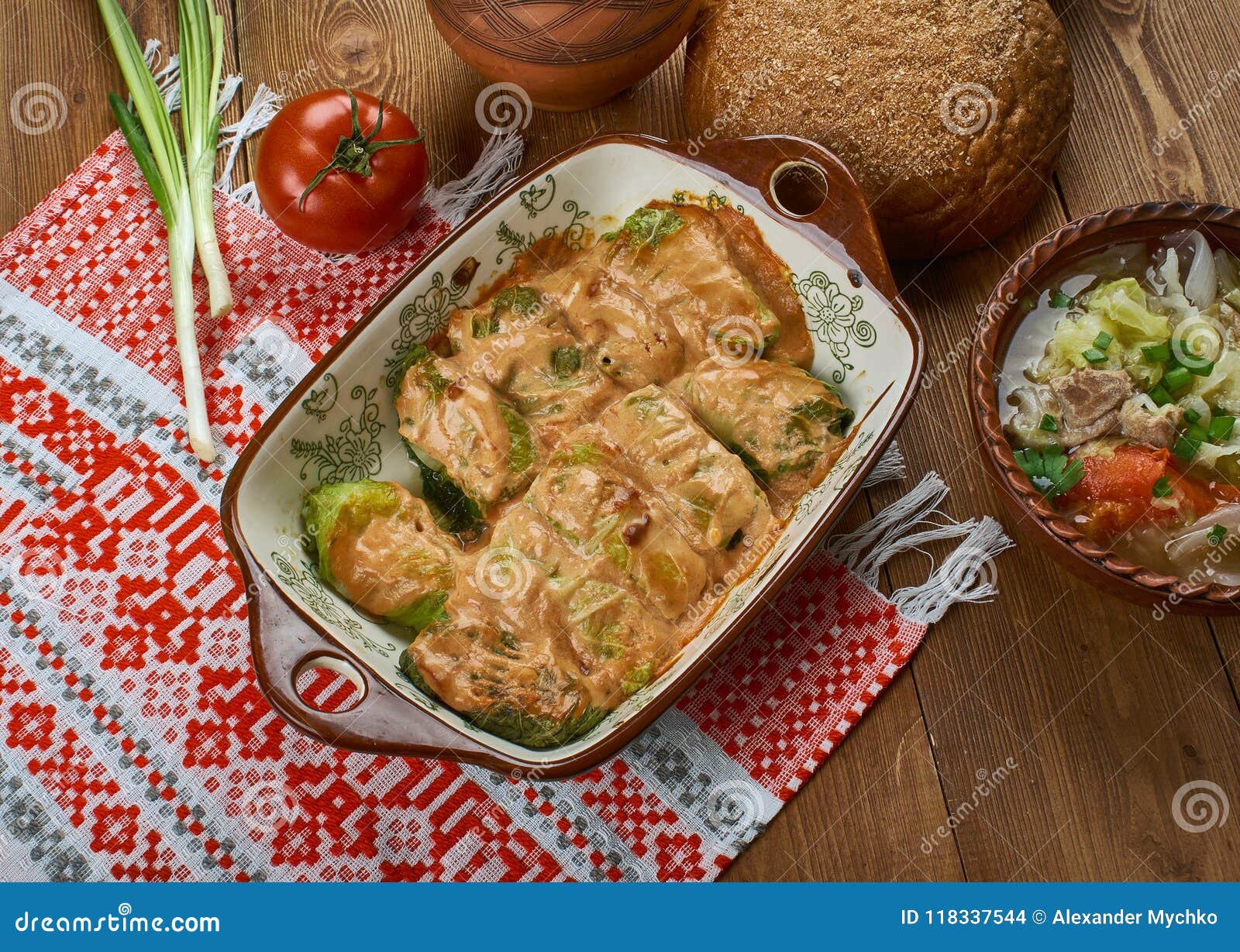 Galumpkis polaco foto de archivo. Imagen de hoja, tapa - 118337544