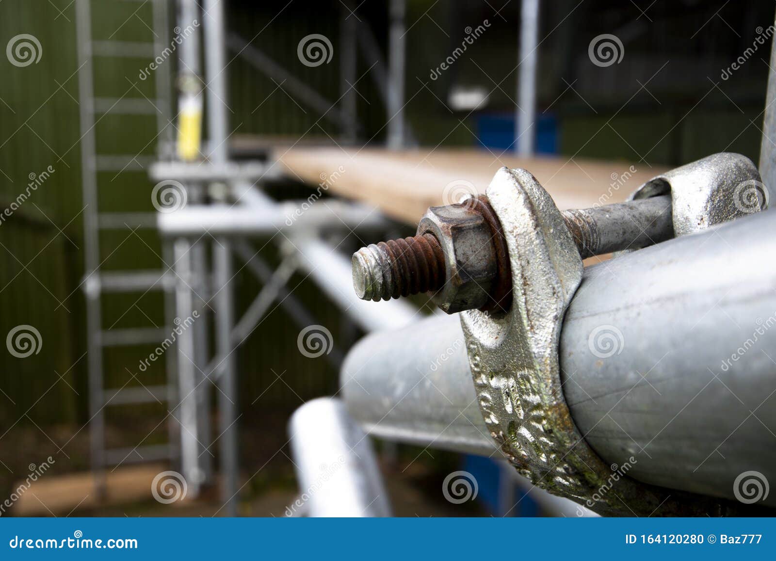 Scaffold pole connection editorial image. Image of connected - 164120280