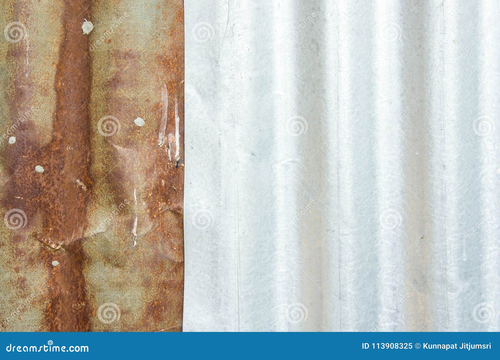 Galvanized Corrugated , Rusty Texture , Rust on Zinc Background Stock ...