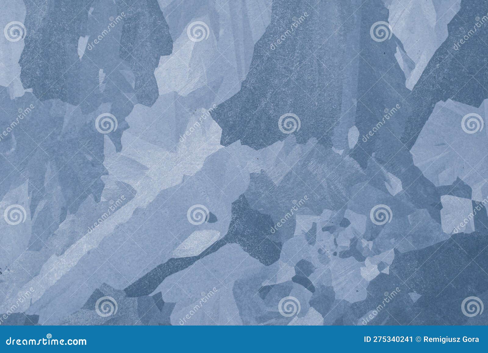 Galvanized Sheet, Crystal Patterns, Zinc Crystals Stock Image - Image ...