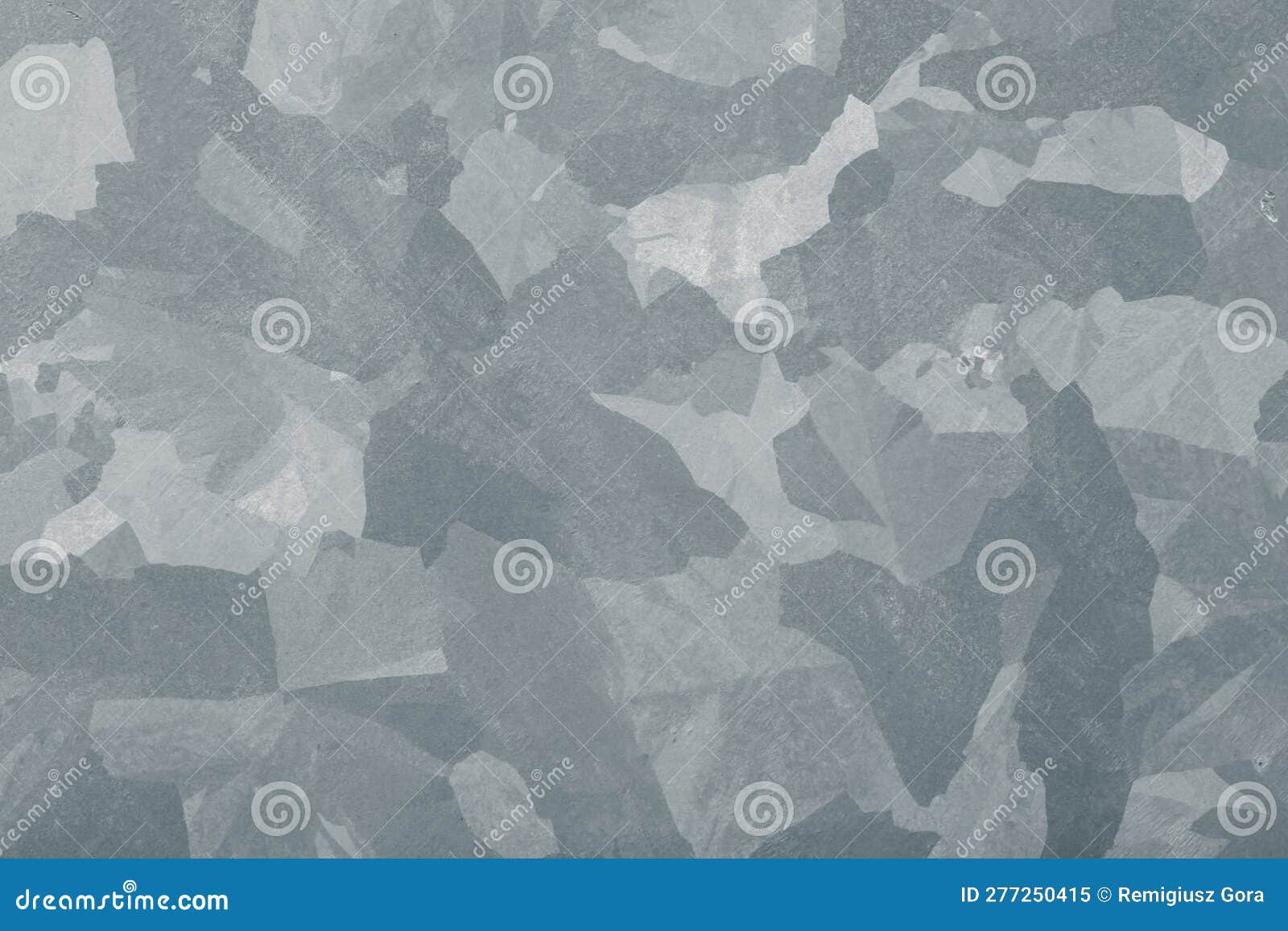 Galvanized Sheet, Crystal Patterns, Zinc Crystals Stock Image - Image ...
