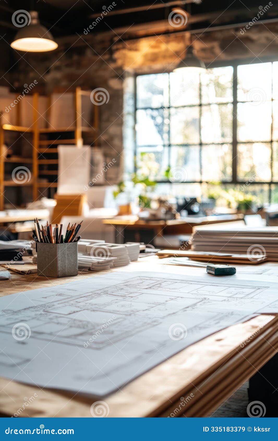 Galvanized Structural Beams, an Architectural Drawing Showcasing the ...